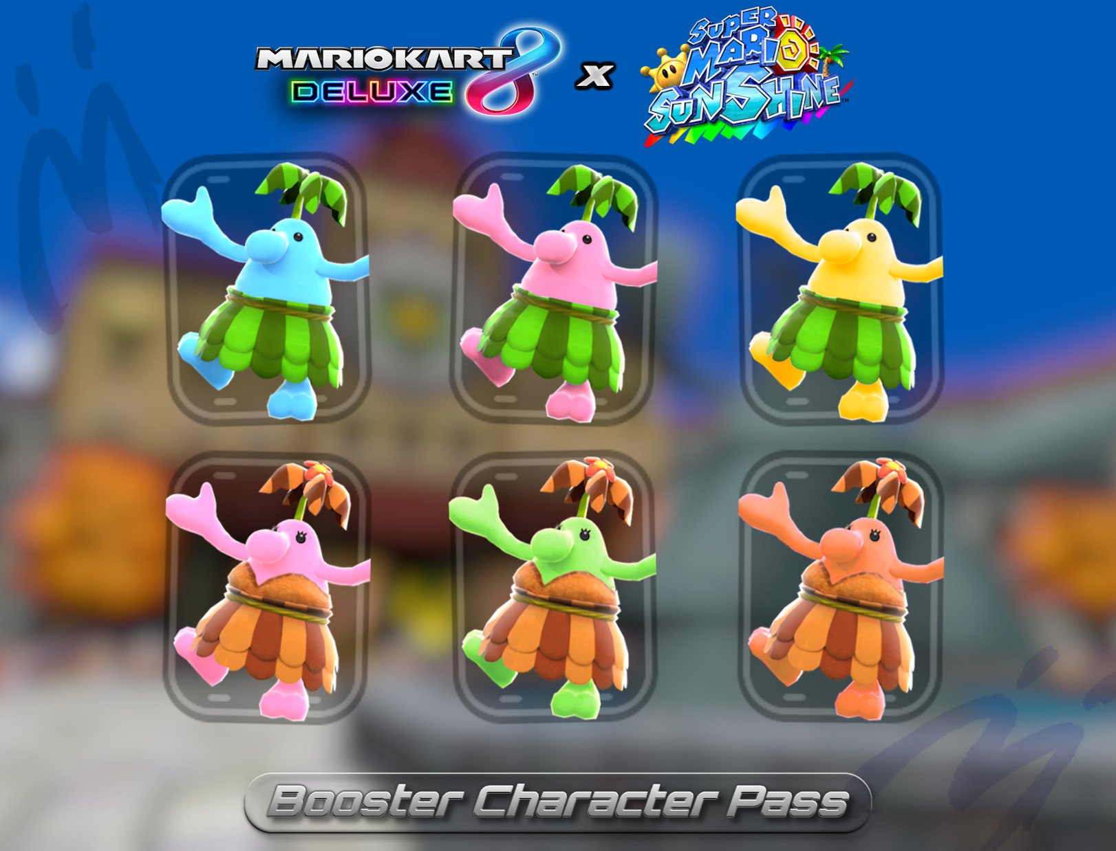 Pianta Mod for Mario Kart 8 Deluxe | MK8D Mods