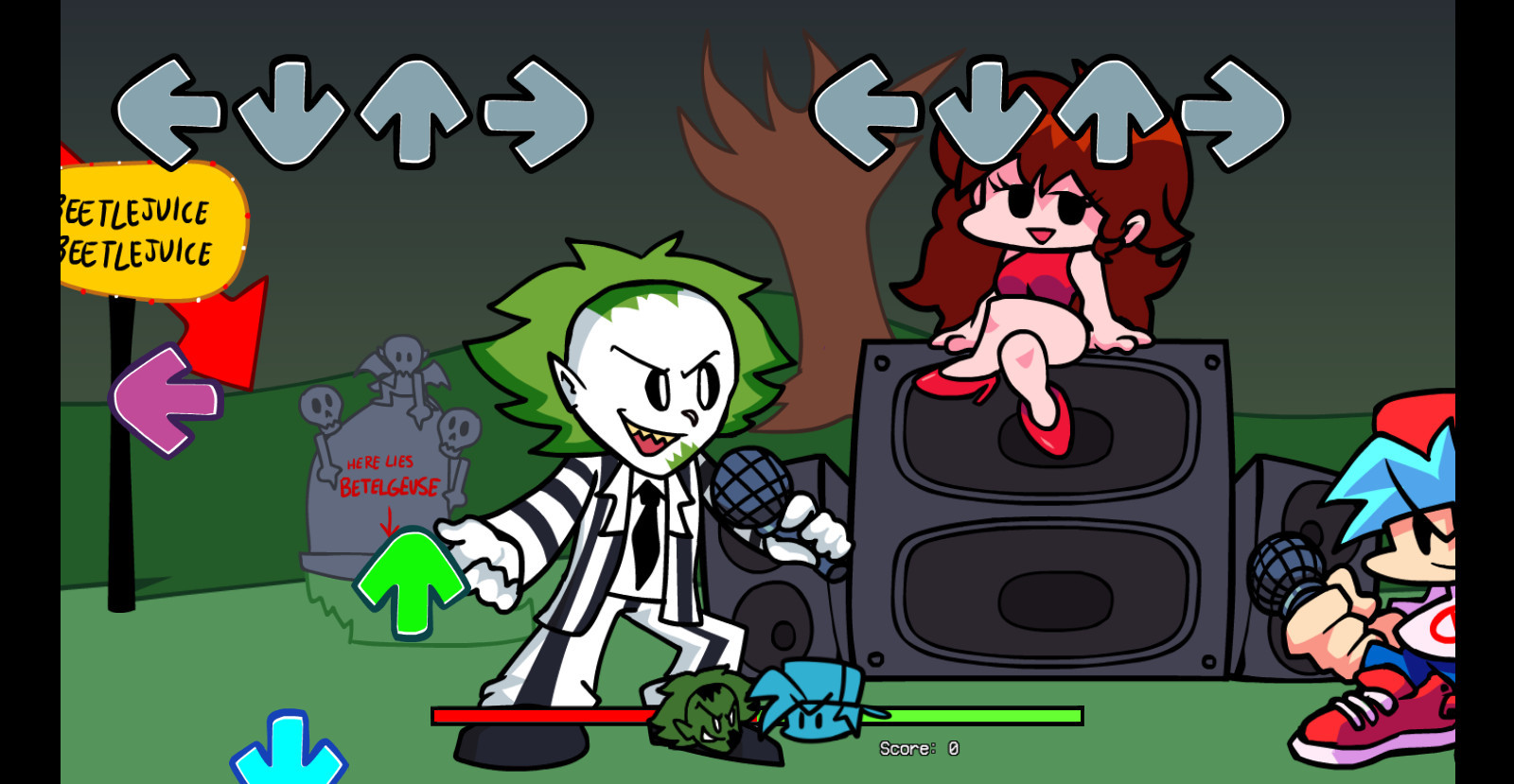 [SENSITIVE CONTENT] [V-SLICE] FNF: BEETLEJUICE MIX Mod for Friday Night ...