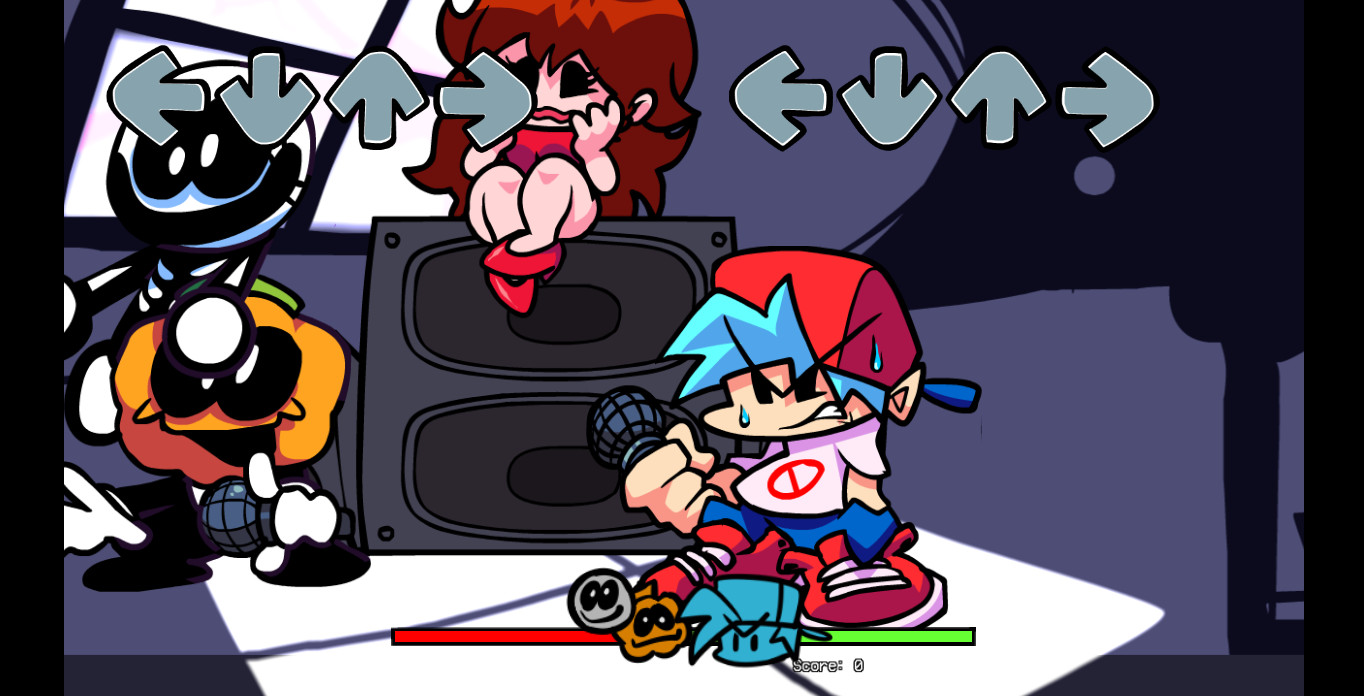 Scared BF With Mouth Zero Mod for Friday Night Funkin' | FNF Mods