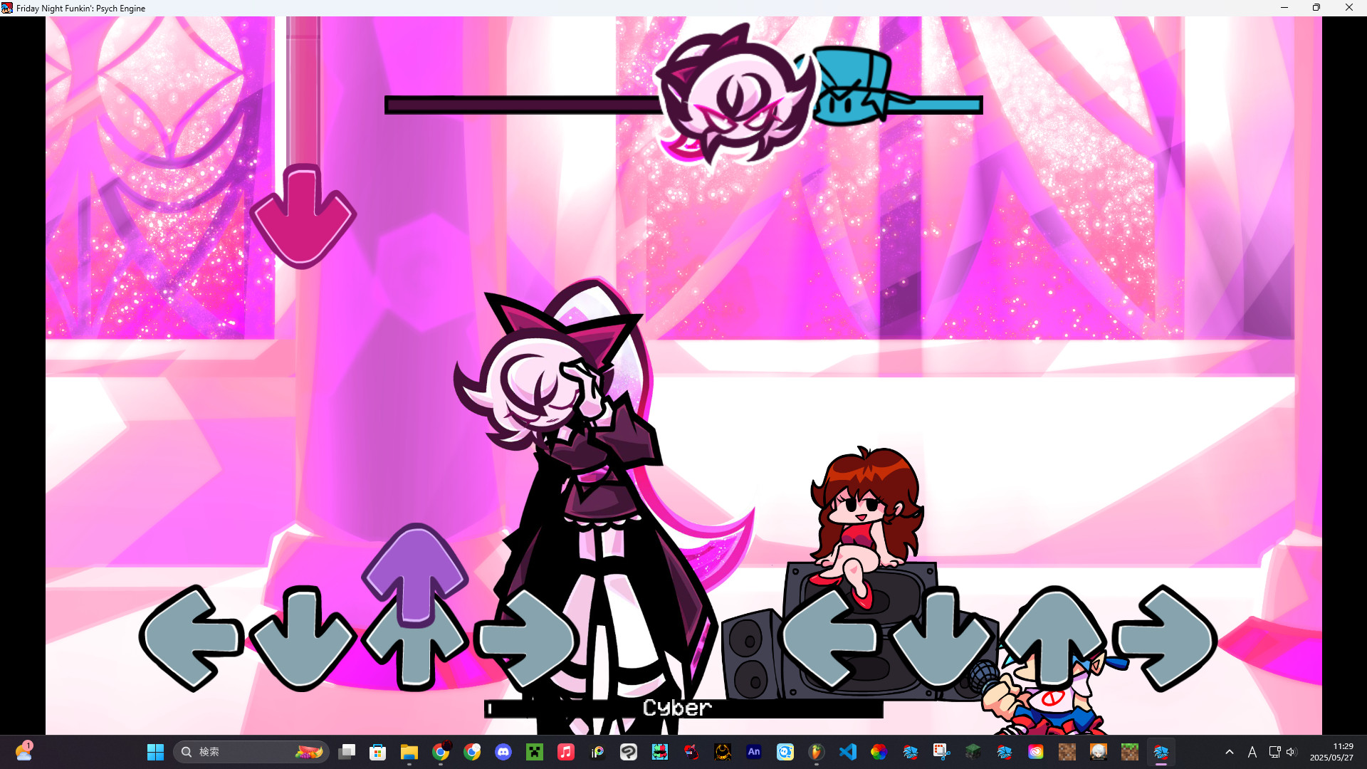 Magically Girls Mod for Friday Night Funkin' | FNF Mods