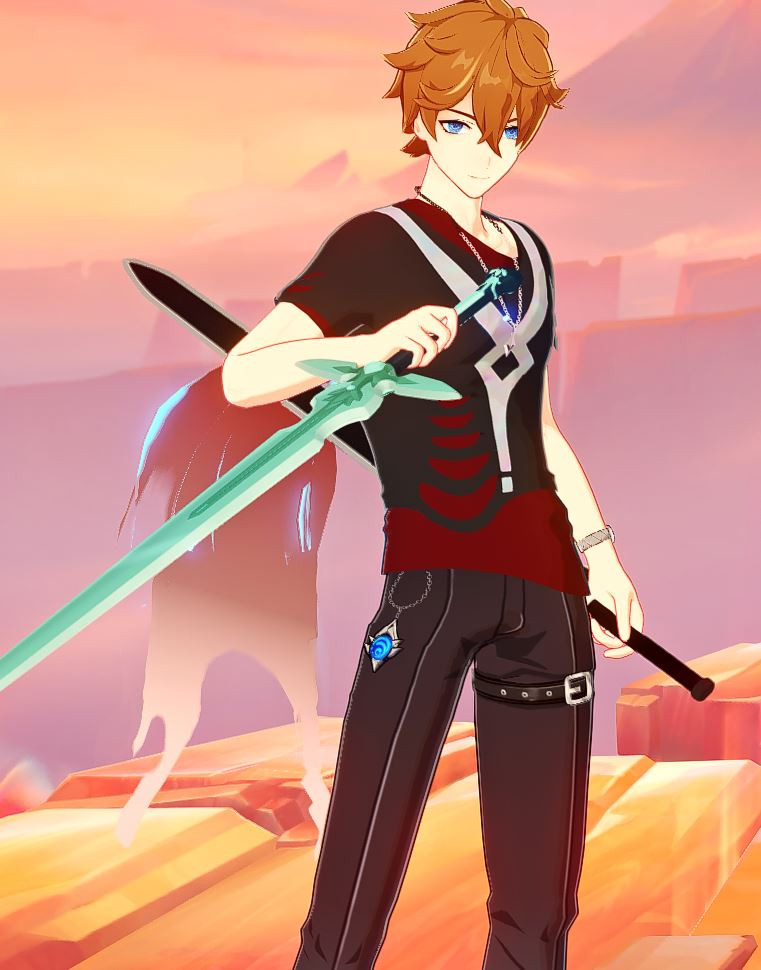 Kirito Childe (Weapons) Mod for Genshin Impact | GI Mods