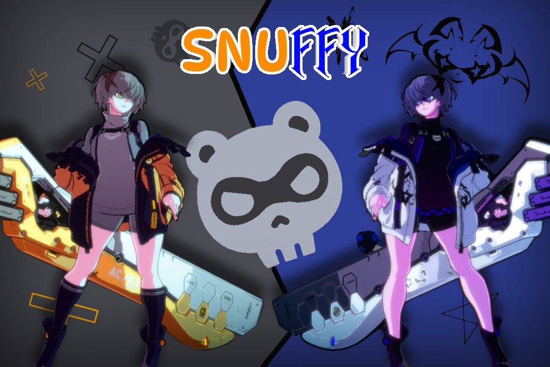 Snuffy Unika (blue/orange) Mod for GUILTY GEAR -STRIVE- | GGST Mods