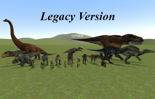 VJ Dinosaurs SNPCs Legacy Version [Reupload] Mod for Garry's Mod | GMod ...