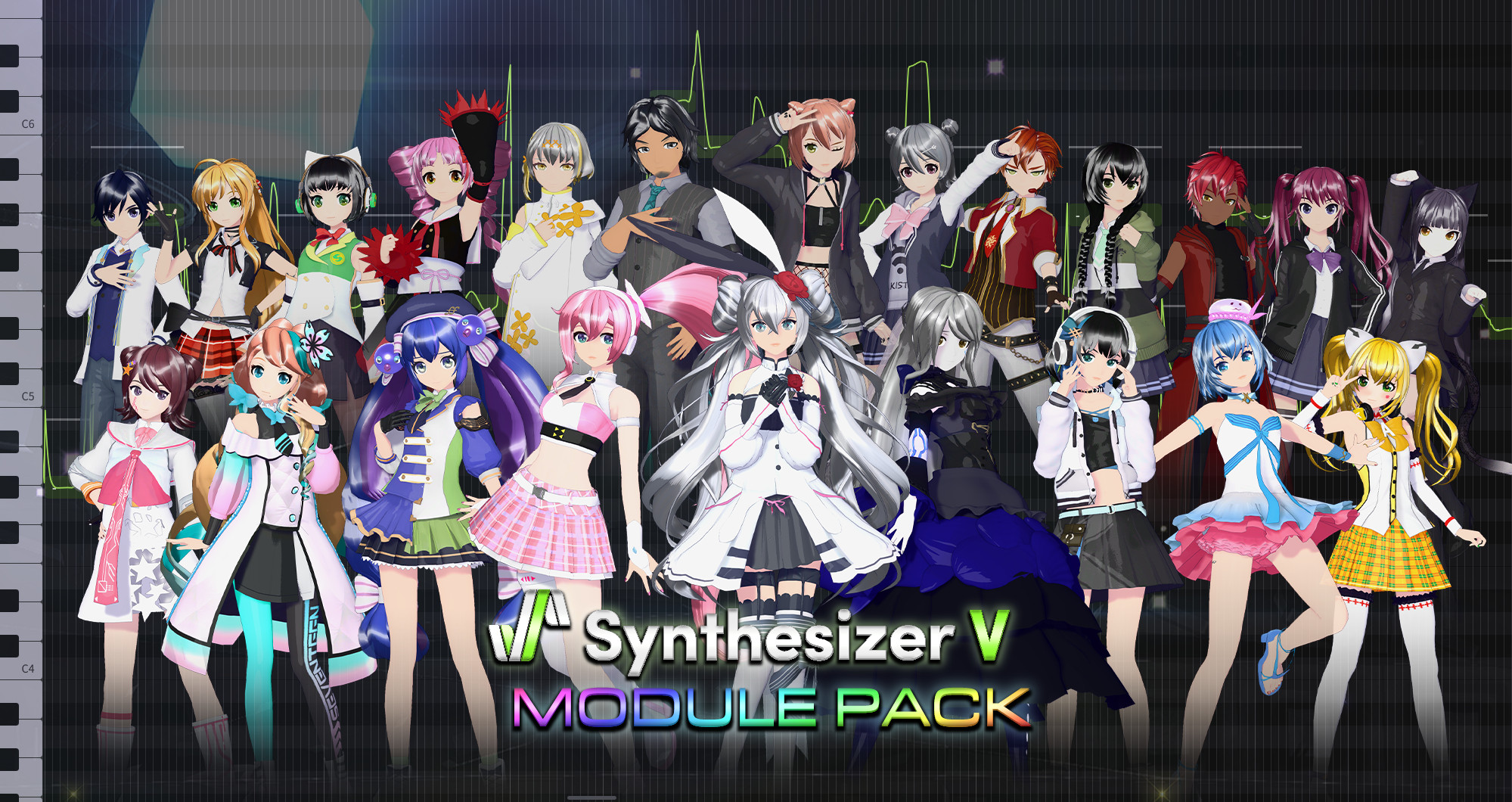 SynthV Module Pack Mod for Hatsune Miku: Project DIVA Mega Mix+ ...