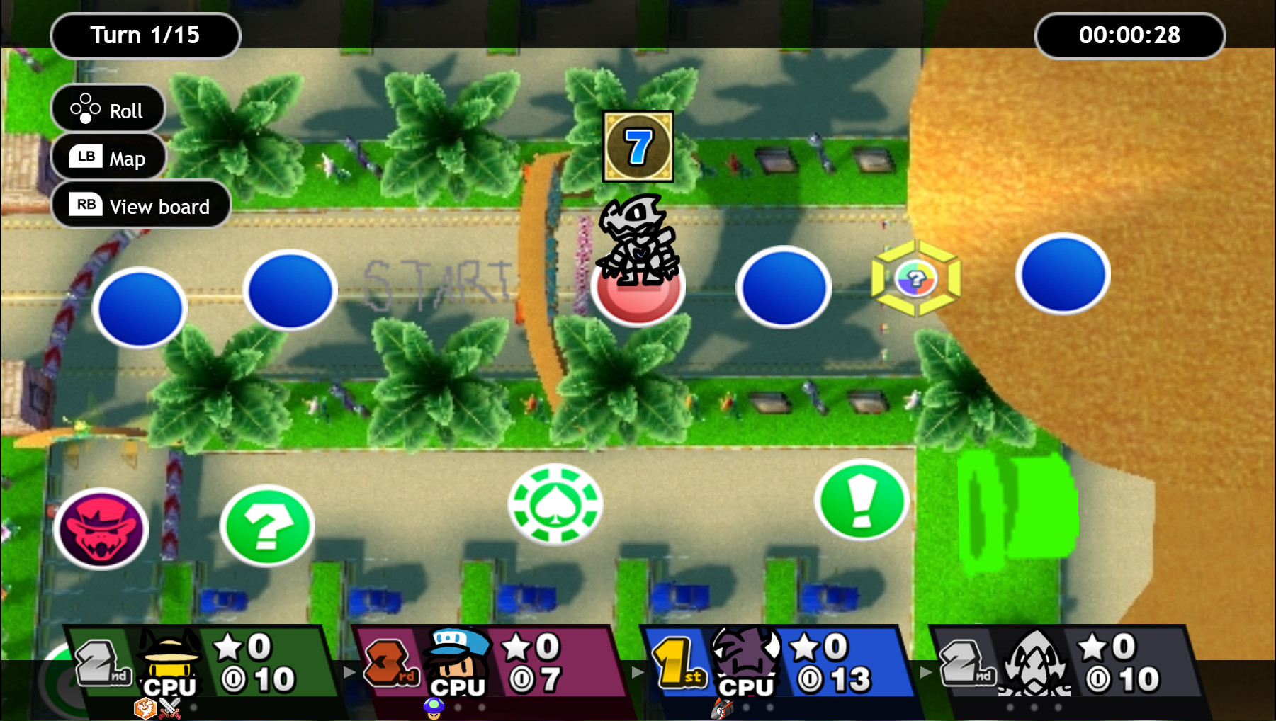 Coconut Mall From Mario Kart Wii Mod for Party Project | PProject Mods
