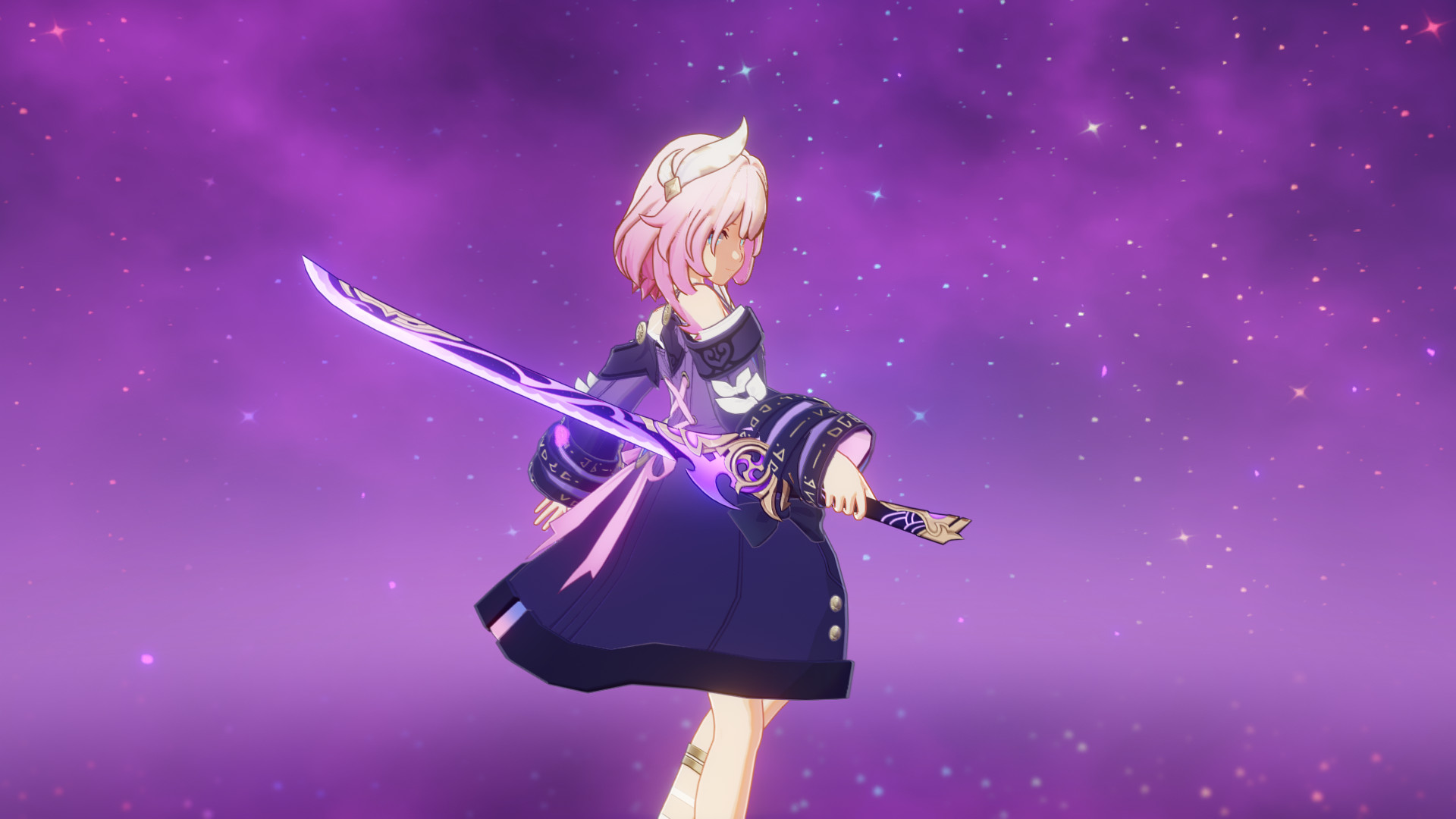Lumine as Cyrene Mod for Genshin Impact | GI Mods