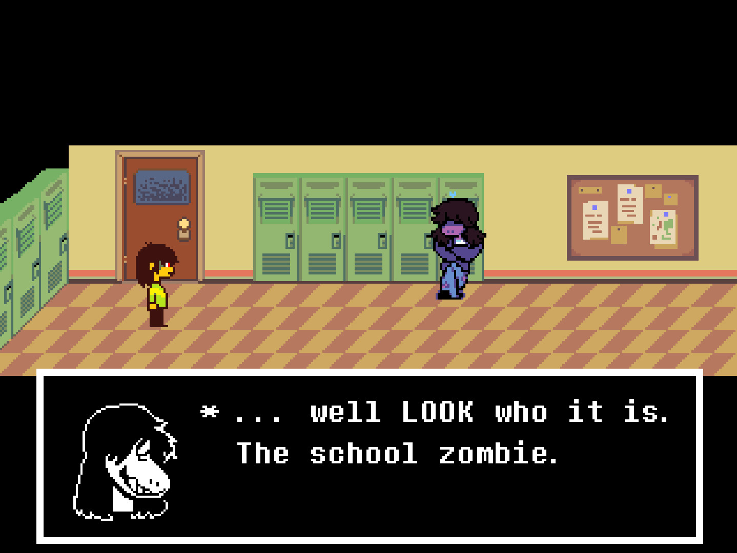 Kris with eyes (but they're in the right place) Mod for Deltarune | DR Mods