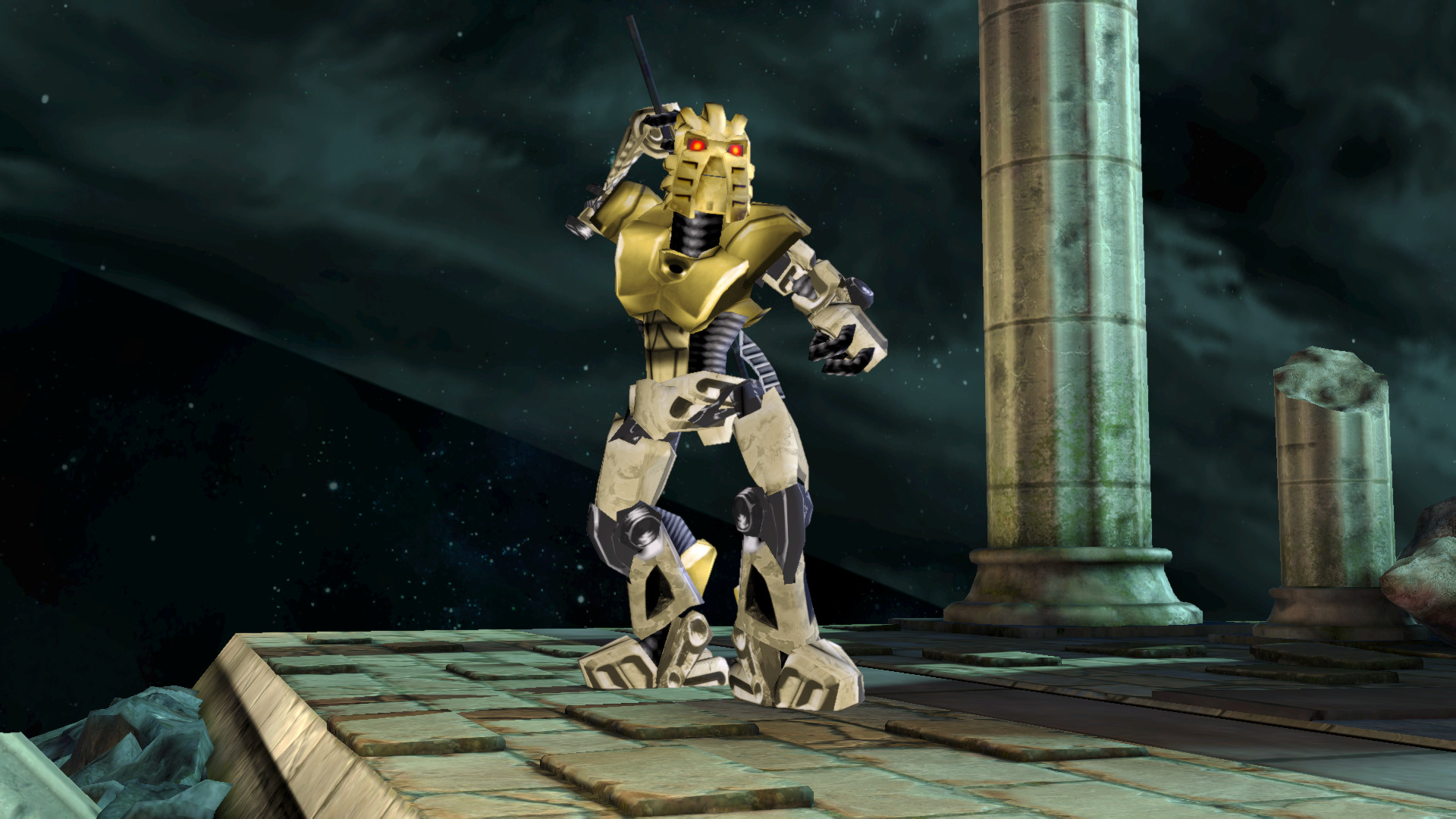 Bionicle Toa Takanuva over Shulk Mod for Super Smash Bros. Ultimate ...