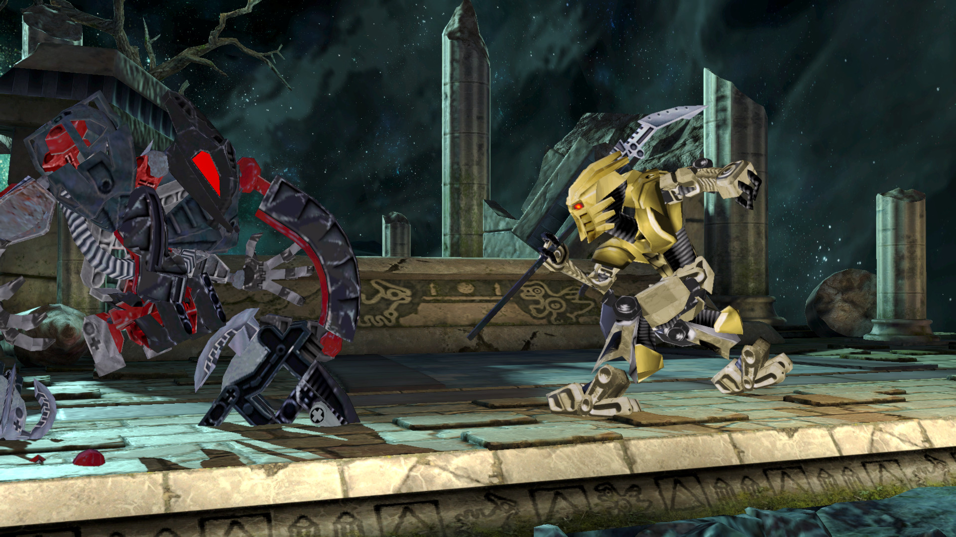 Bionicle Toa Takanuva over Shulk Mod for Super Smash Bros. Ultimate ...