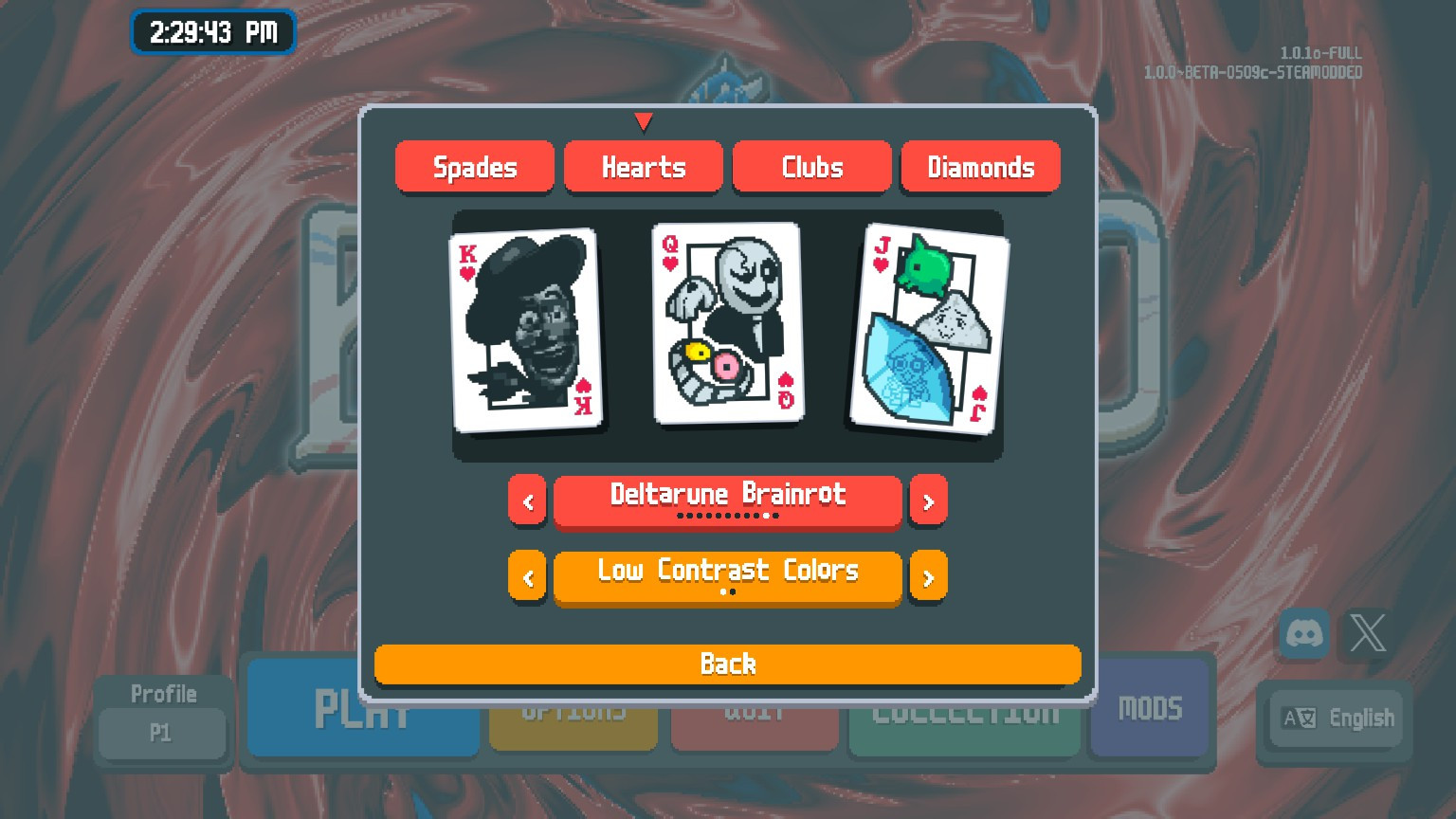 Deltarune Brainrot Face Cards Mod for Balatro | Balatro Mods