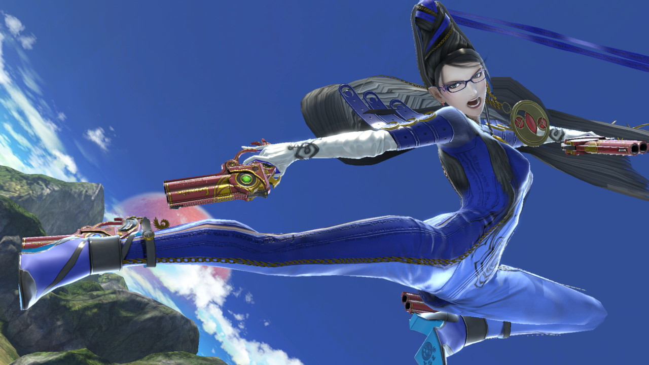 Bayonetta Sm4sh Blue Alt Mod for Super Smash Bros. Ultimate | SSBU Mods