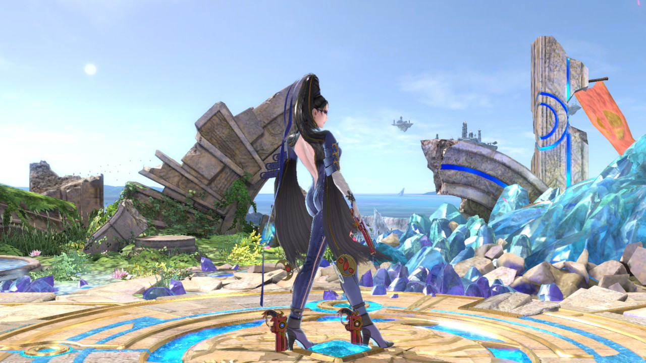 Bayonetta Sm4sh Blue Alt Mod for Super Smash Bros. Ultimate | SSBU Mods