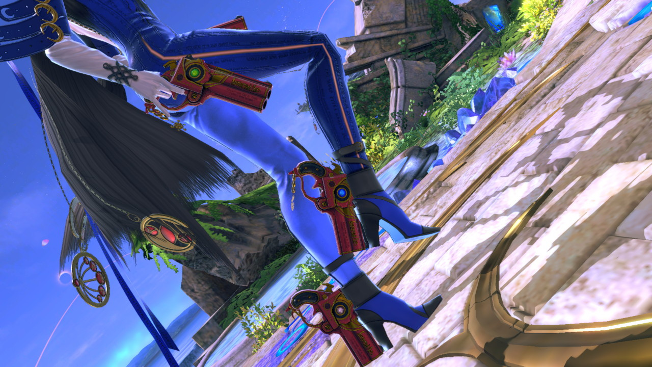 Bayonetta Sm4sh Blue Alt Mod for Super Smash Bros. Ultimate | SSBU Mods