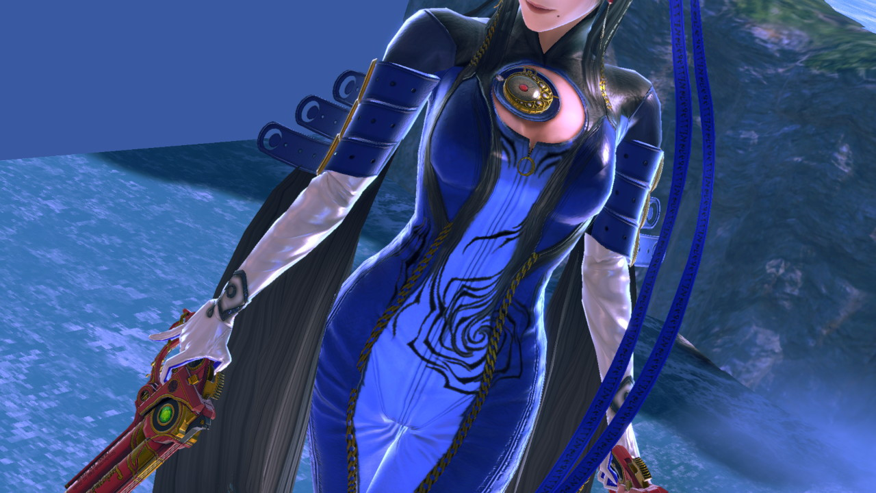 Bayonetta Sm4sh Blue Alt Mod for Super Smash Bros. Ultimate | SSBU Mods