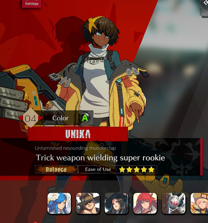 Darker skintone Unika Mod for GUILTY GEAR -STRIVE- | GGST Mods