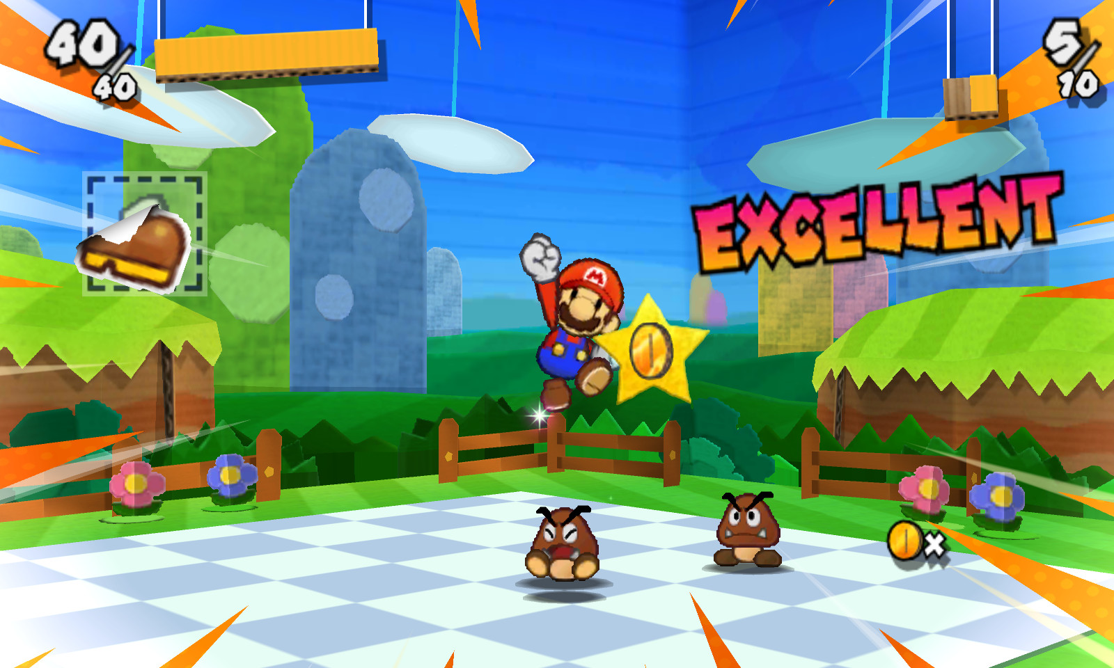 Old damage animation Mod for Paper Mario: Sticker Star | PMSS Mods
