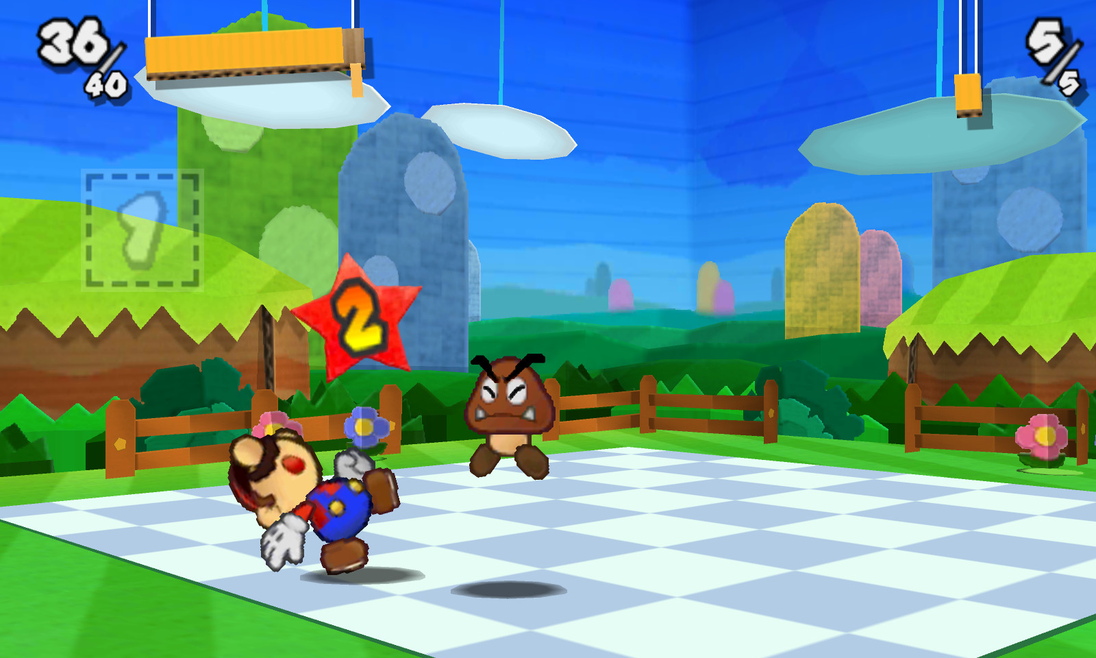 Old damage animation Mod for Paper Mario: Sticker Star | PMSS Mods