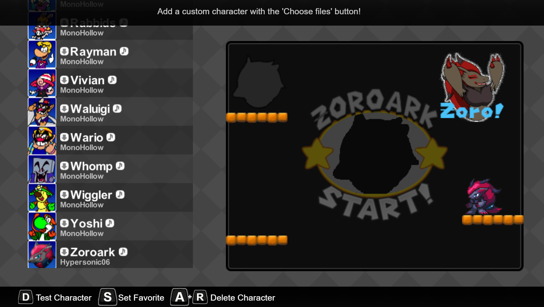 Zoroark Mod for Party Project | PProject Mods