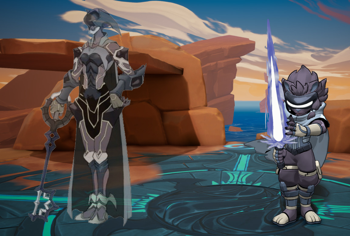 KH:Wayfinder Trio Clarien Mod for Rivals of Aether II | ROA2 Mods