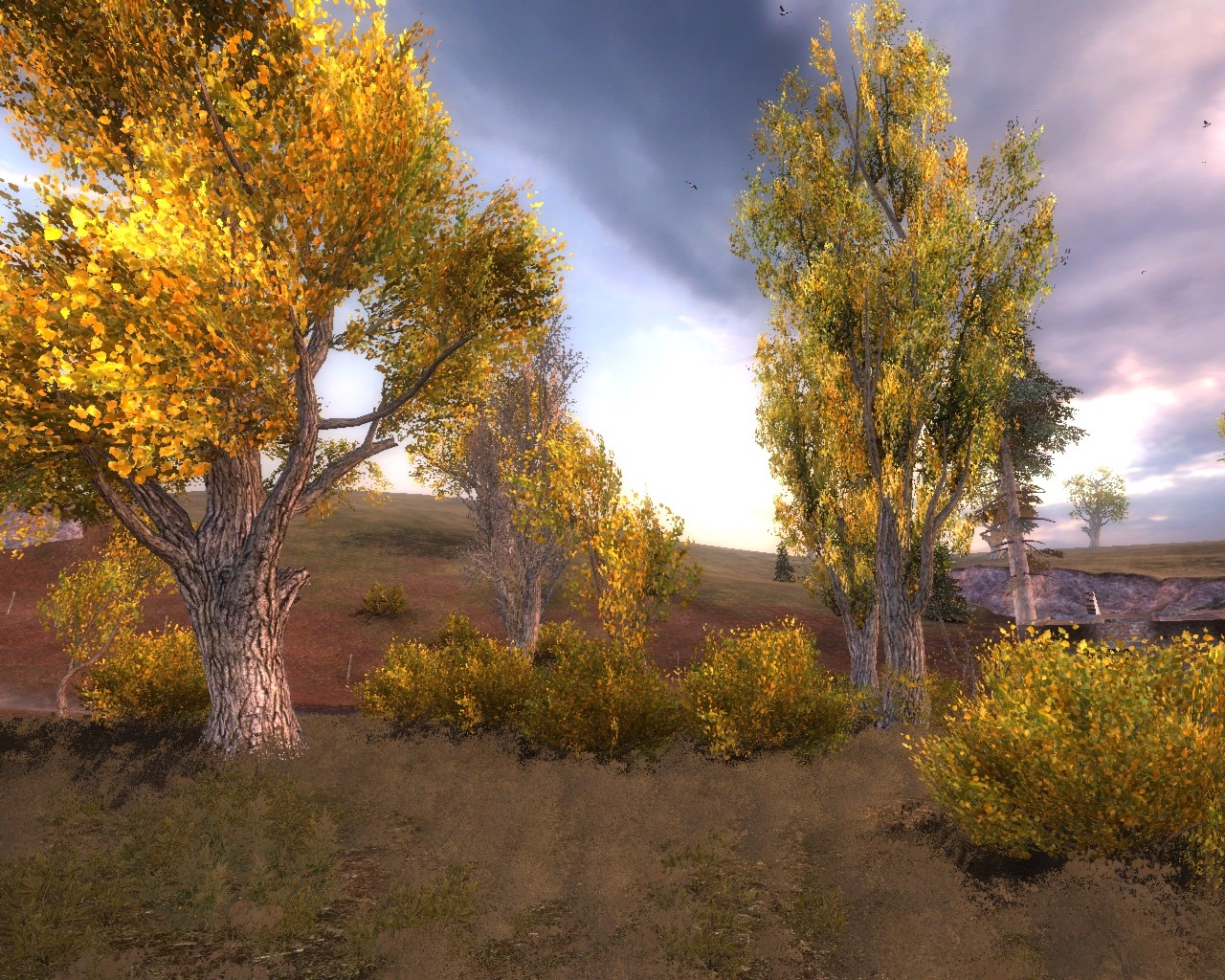 Golden Autumn Mod for S.T.A.L.K.E.R.: Shadow of Chernobyl | STALKER Mods