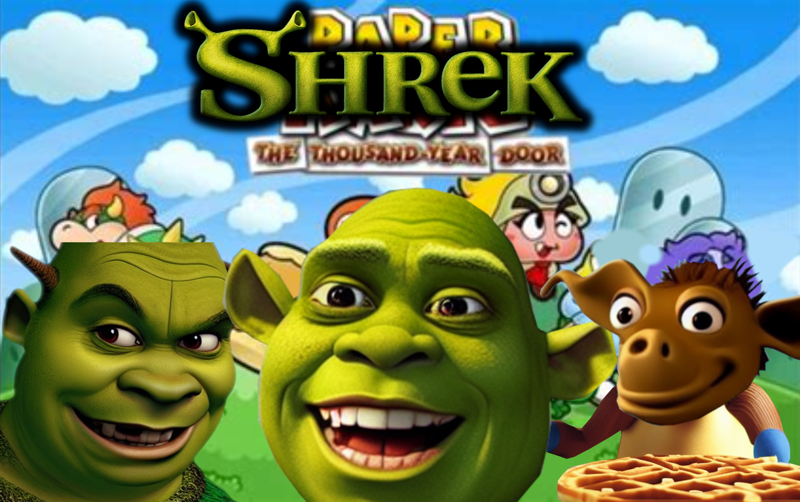 A Thousand Years of Shrek Crud Mod for Paper Mario: The Thousand Year ...