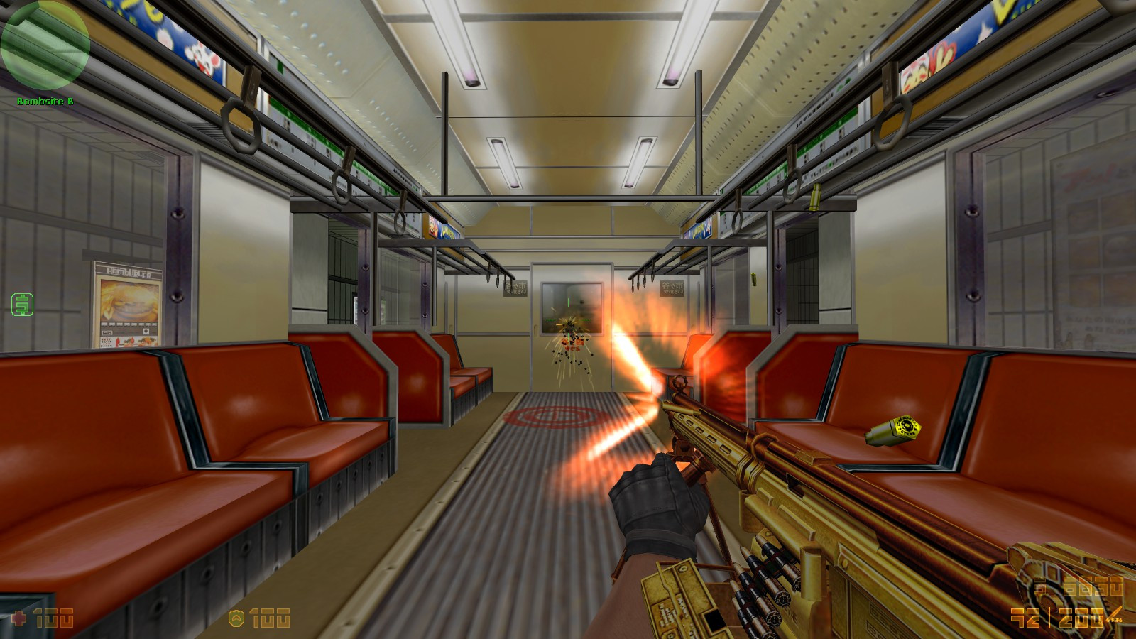 Hk-23 gold Mod for Counter-Strike 1.6 | CS1.6 Mods