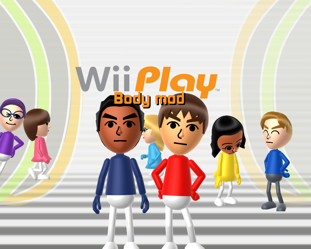 wii play body mod Mod for Mii Maker | MiiMaker Mods