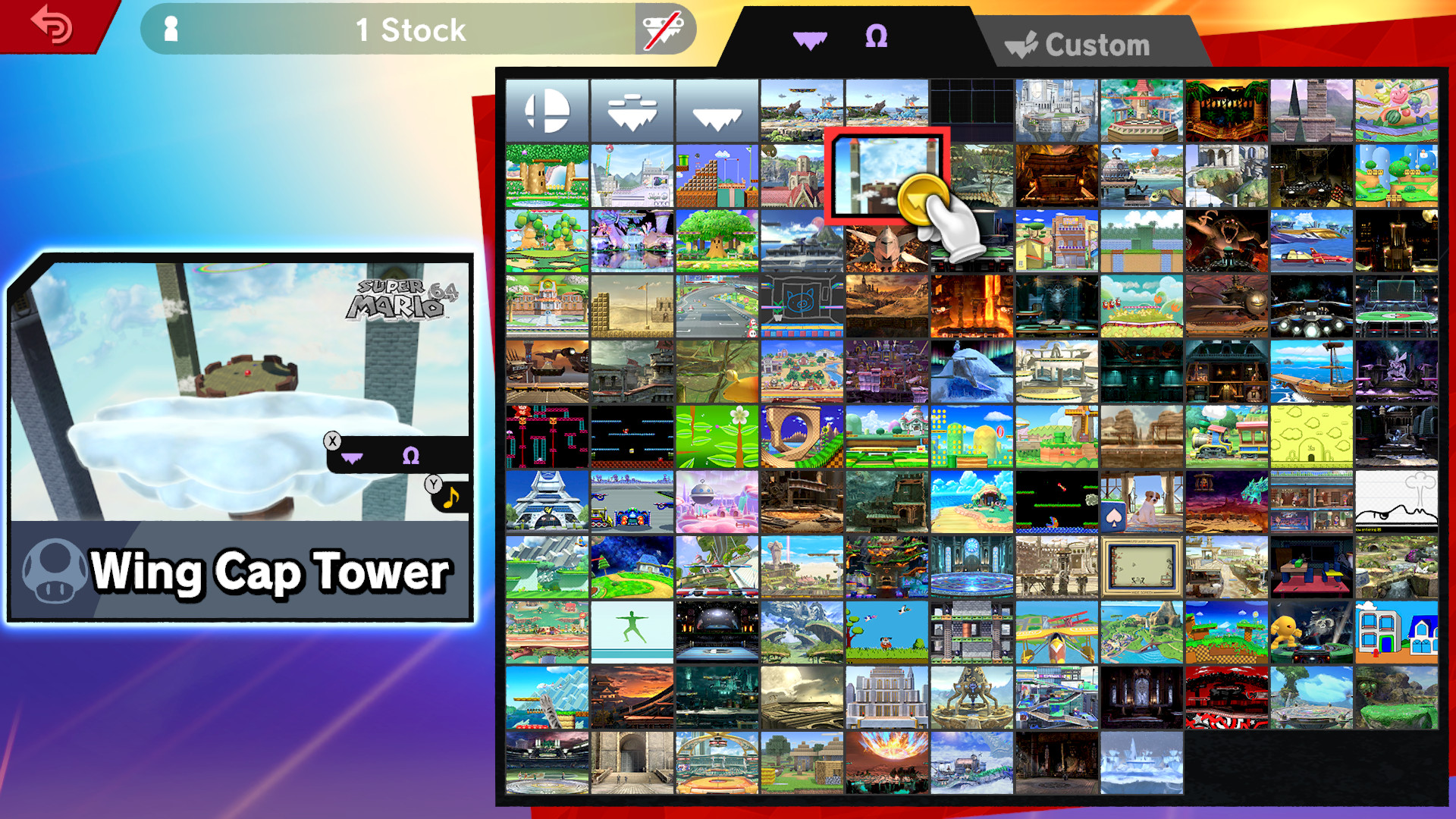 Wing Cap Tower Mod for Super Smash Bros. Ultimate | SSBU Mods