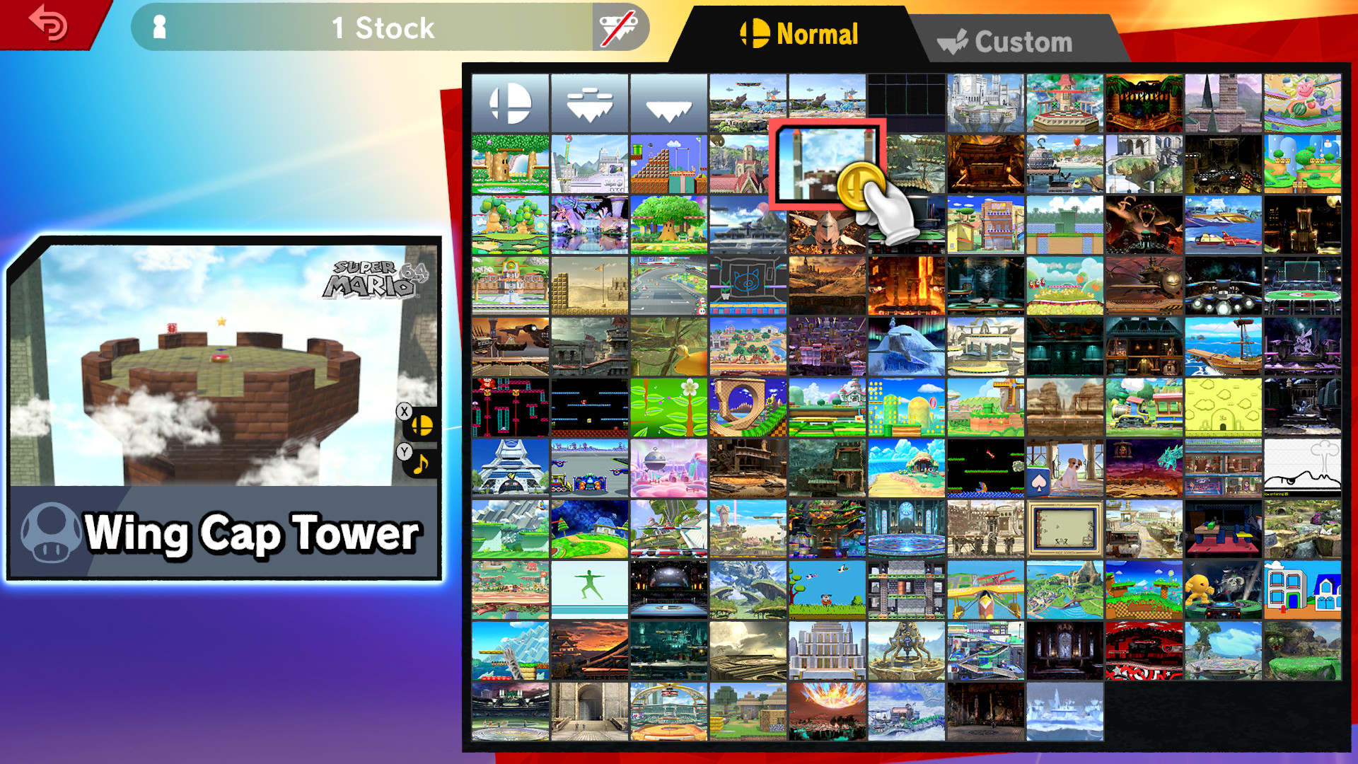 Wing Cap Tower Mod for Super Smash Bros. Ultimate | SSBU Mods