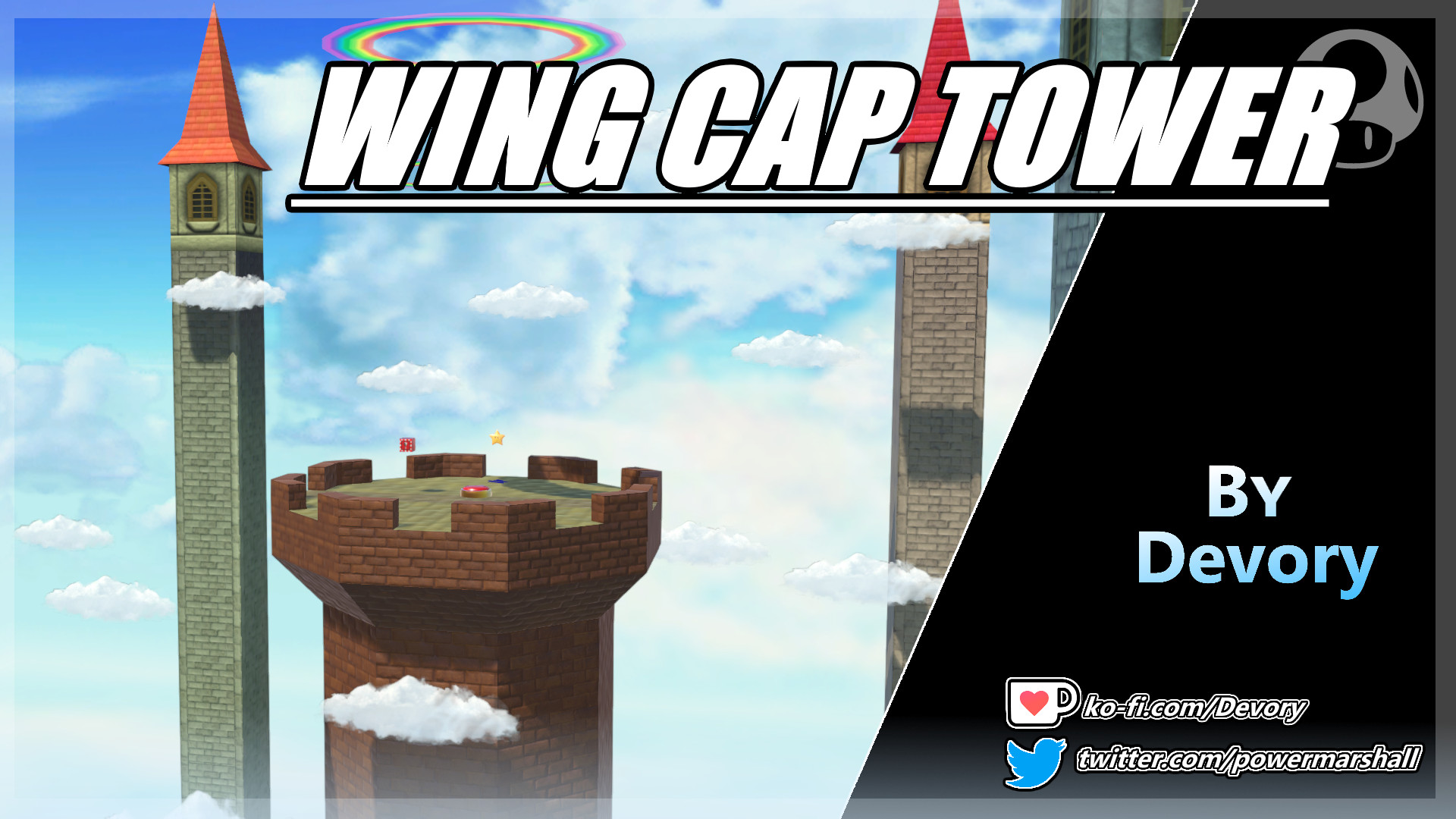 Wing Cap Tower Mod for Super Smash Bros. Ultimate | SSBU Mods