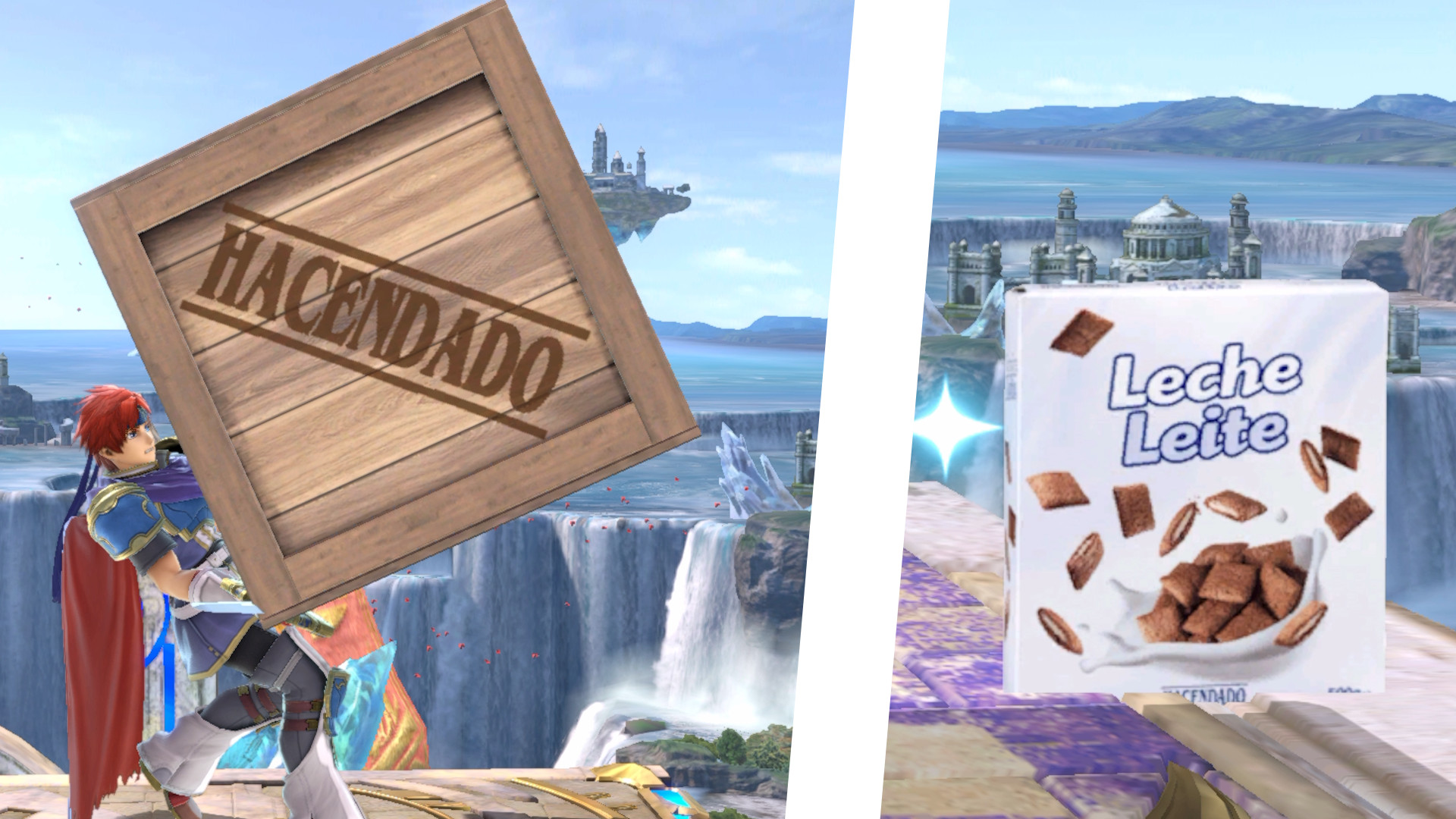 Rellenitos leche + Hacendado crate Mod for Super Smash Bros. Ultimate ...