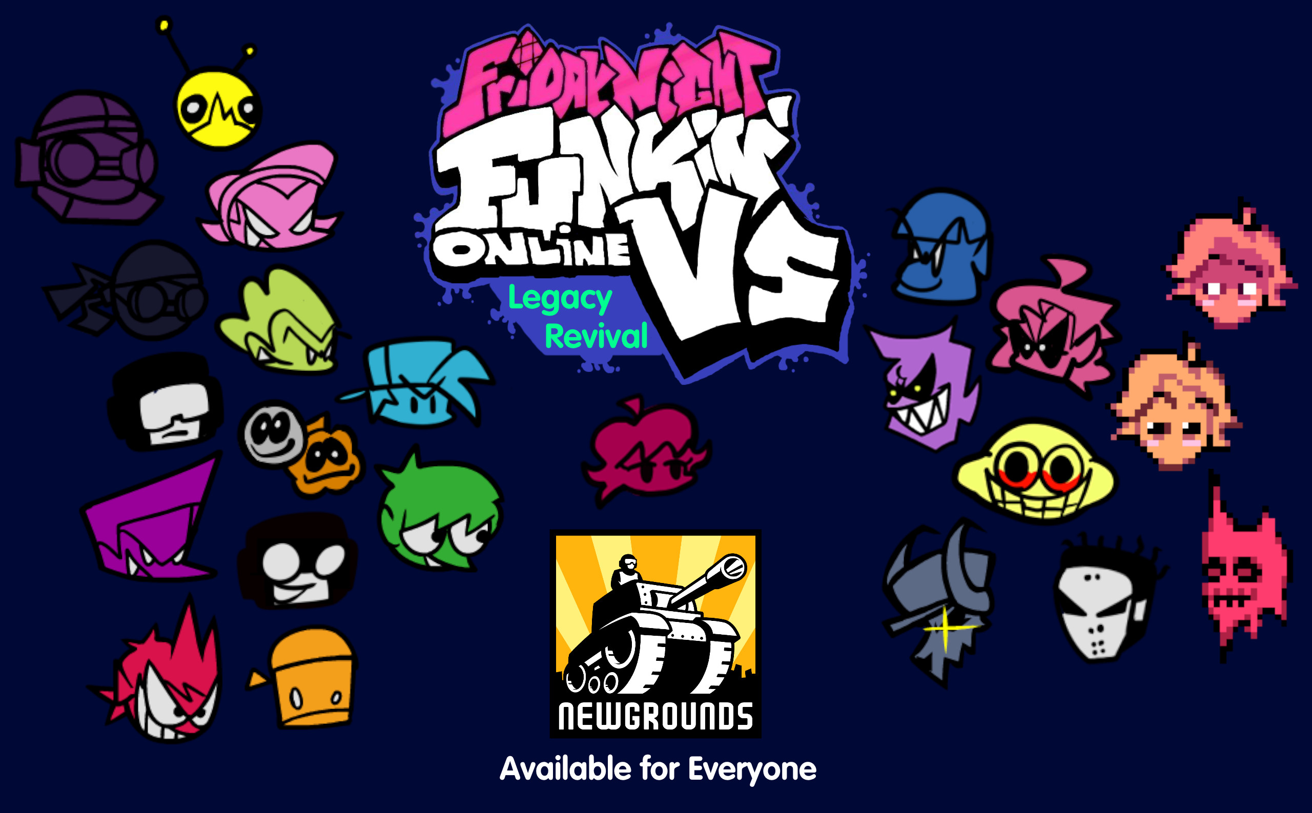 FNF' Online Vs. - Legacy Revival Mod for Friday Night Funkin' | FNF Mods