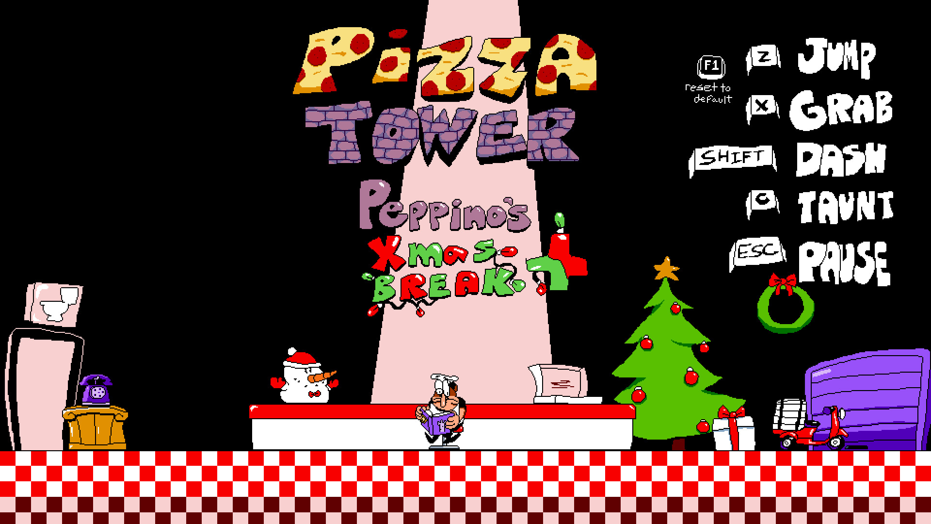 Pizza Tower: Peppino's Xmas Break Plus Mod for Pizza Tower | PT Mods