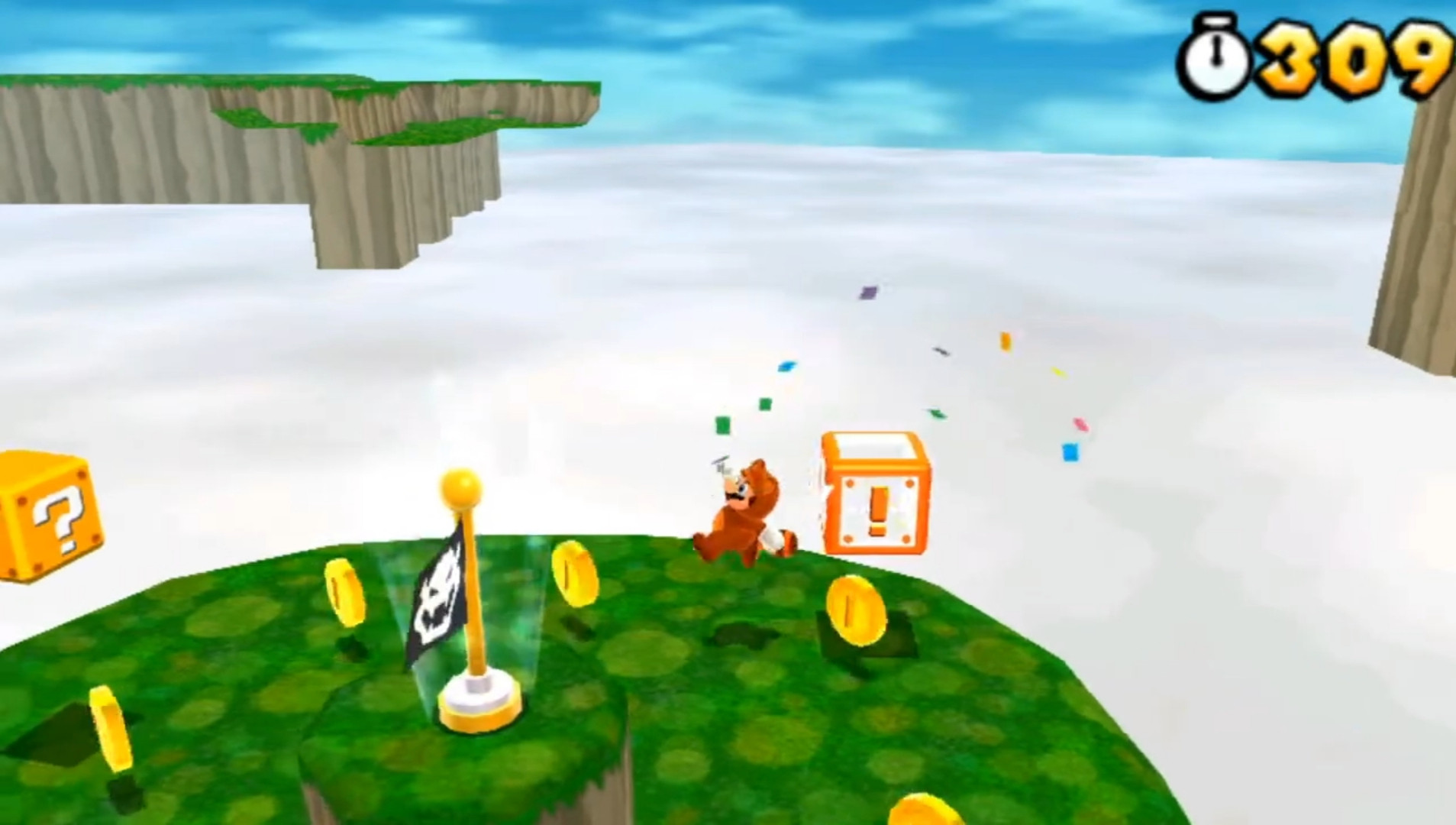 CloudTop Mountain [Custom Level] by Confidan Mod for Super Mario 3D ...