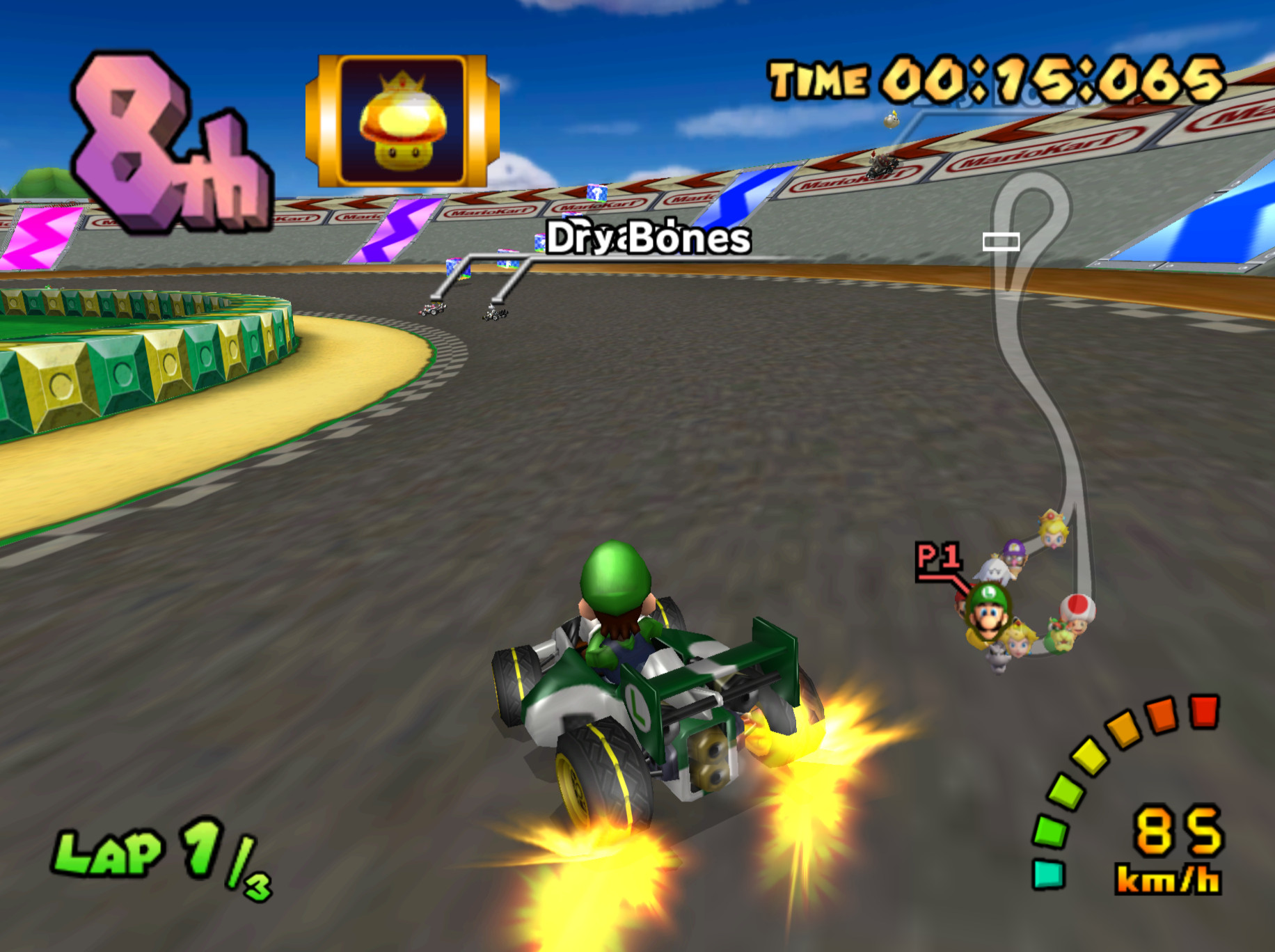 Mario Kart Double Dash!! HUD Mod for Mario Kart Wii | MKWii Mods