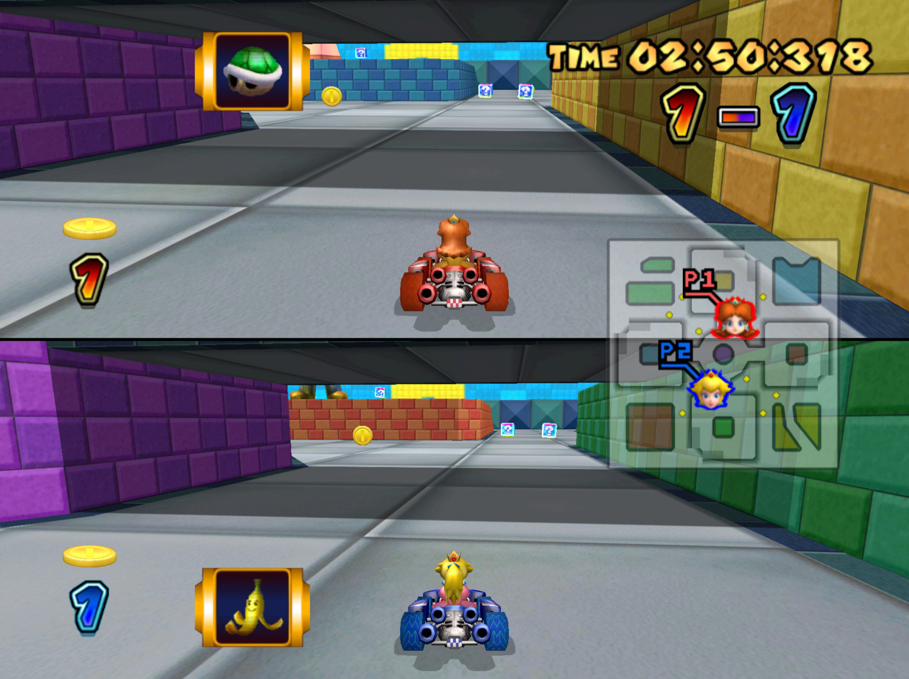 Mario Kart Double Dash!! HUD Mod for Mario Kart Wii | MKWii Mods