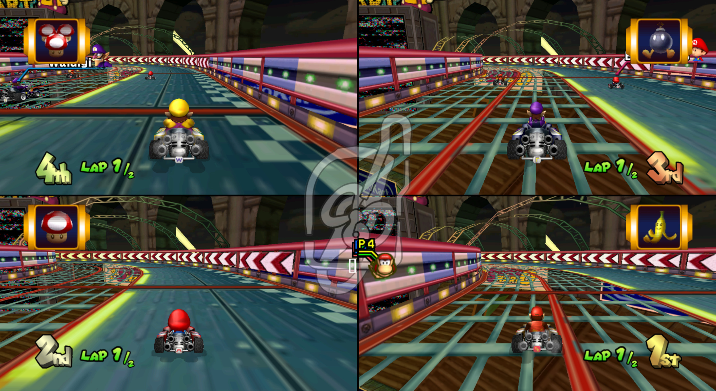 Mario Kart Double Dash!! HUD Mod for Mario Kart Wii | MKWii Mods