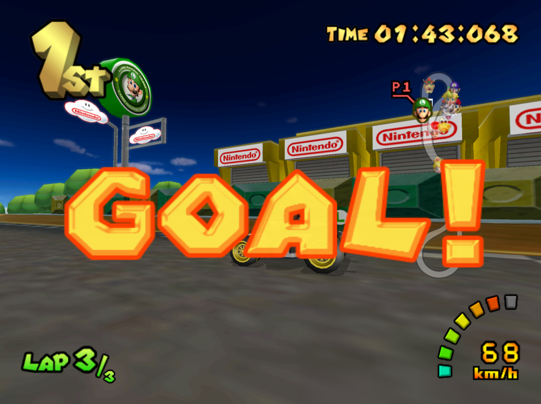 Mario Kart Double Dash!! HUD Mod for Mario Kart Wii | MKWii Mods