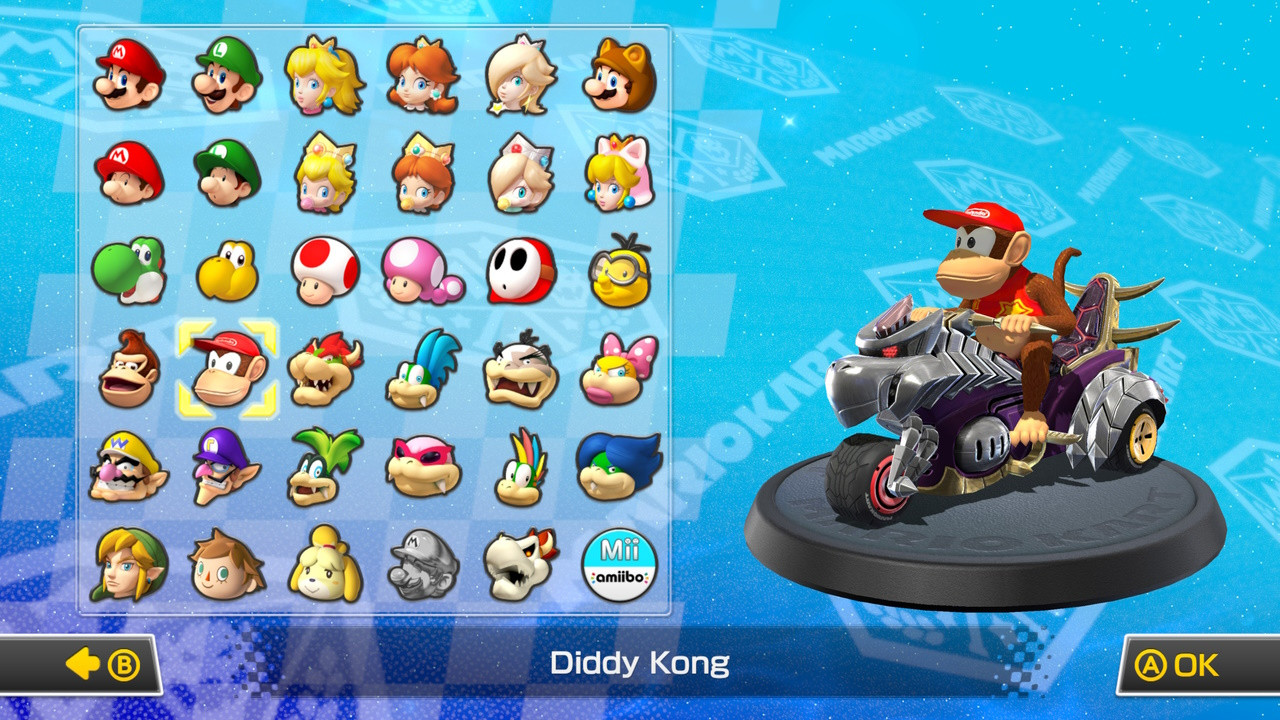 Better Character Roster Mod for Mario Kart 8 | MK8 Mods