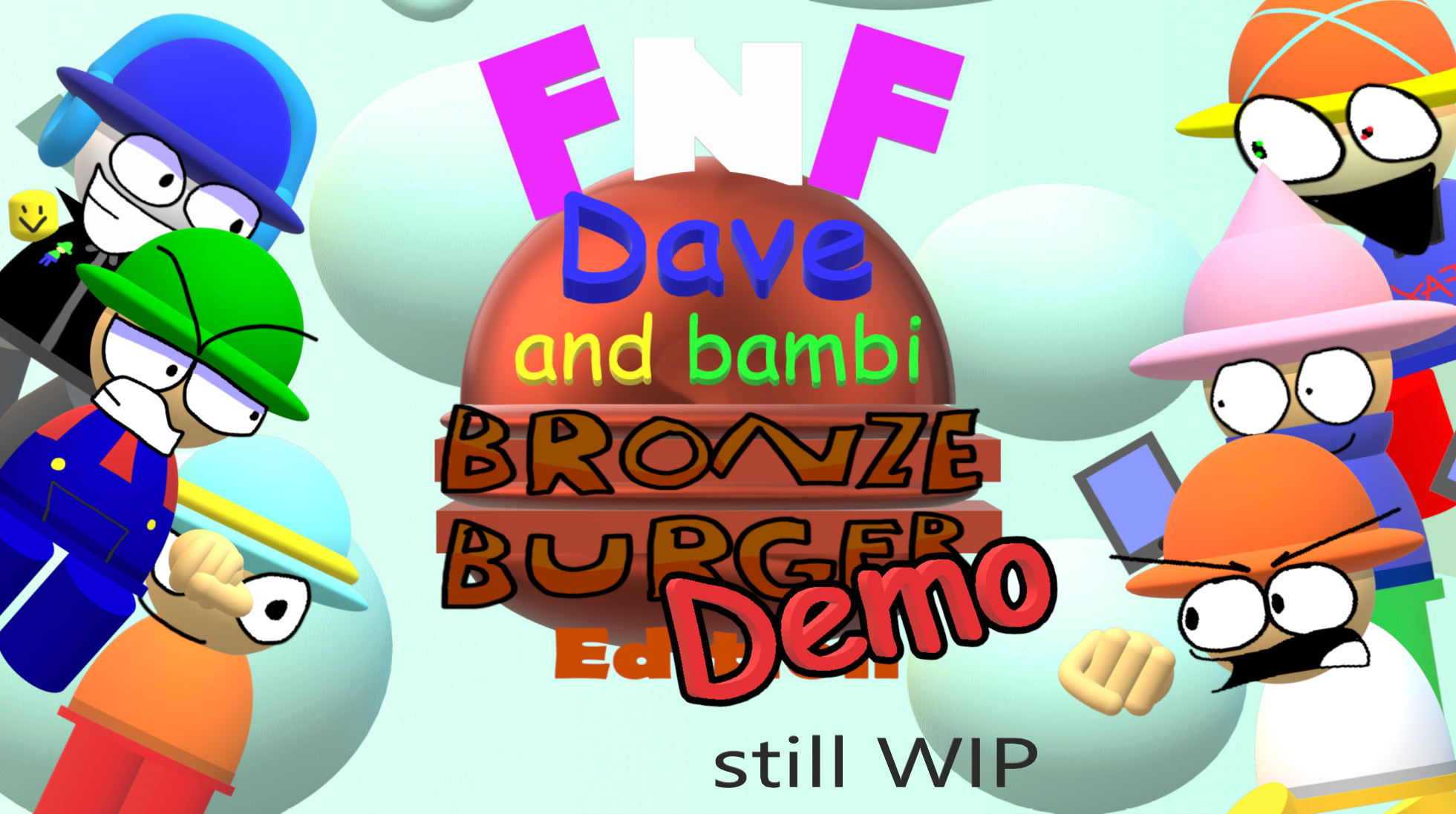Dave and Bambi: Bronze burger edition (DEMO) Mod for Friday Night ...