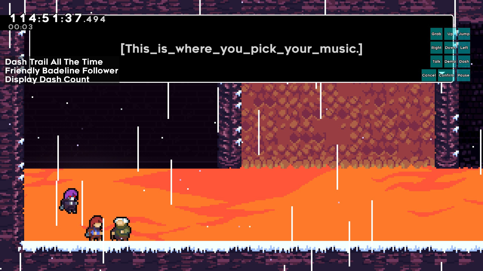 Scheme of the Swamp Mod for Celeste | Celeste Mods