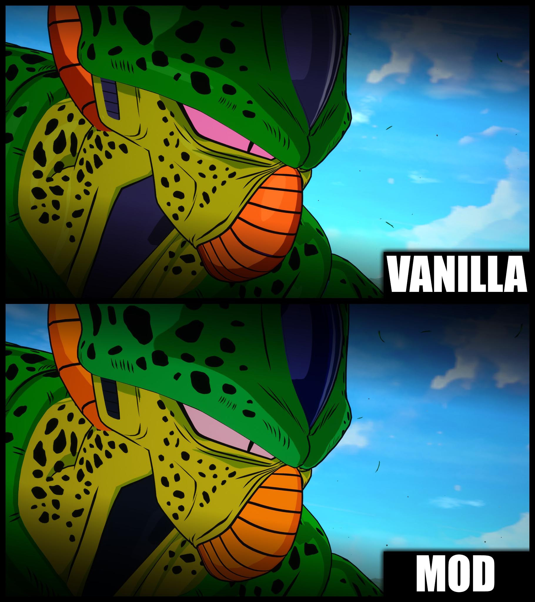 Cell - Color Corrected [Replacer] Mod for Dragon Ball: Sparking! ZERO ...