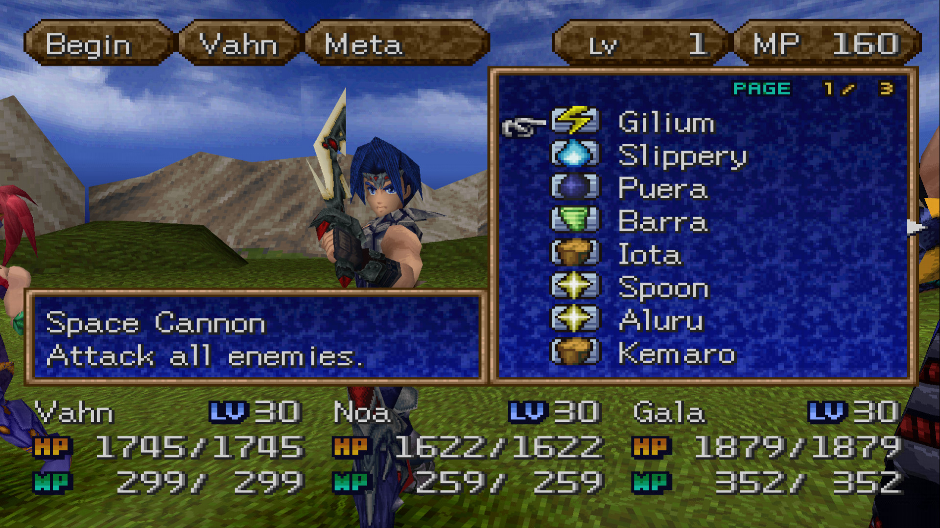 Transparent Battle Status (DuckStation) Mod for Legend of Legaia | LoL Mods