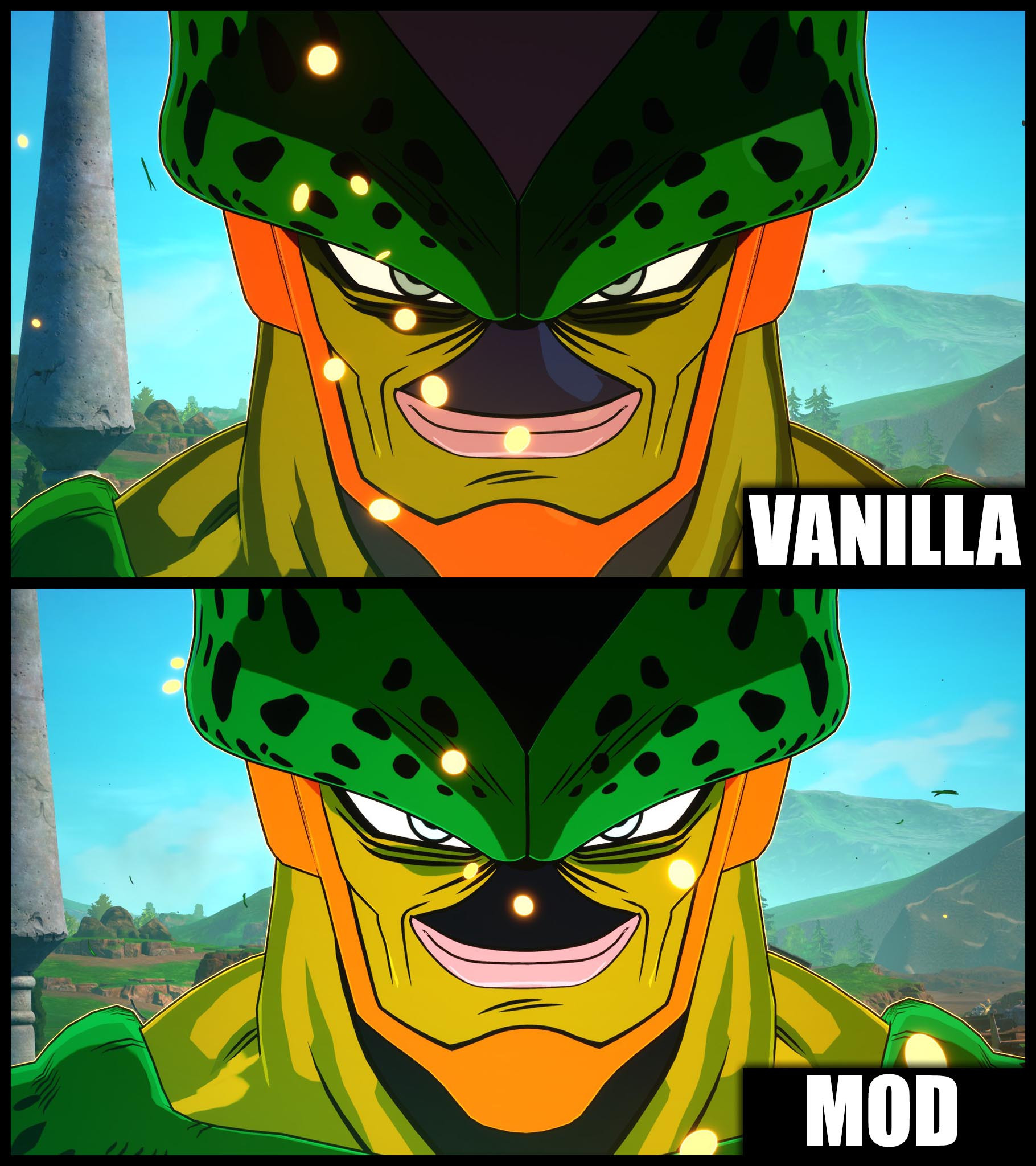 Cell - Color Corrected [Replacer] Mod for Dragon Ball: Sparking! ZERO ...