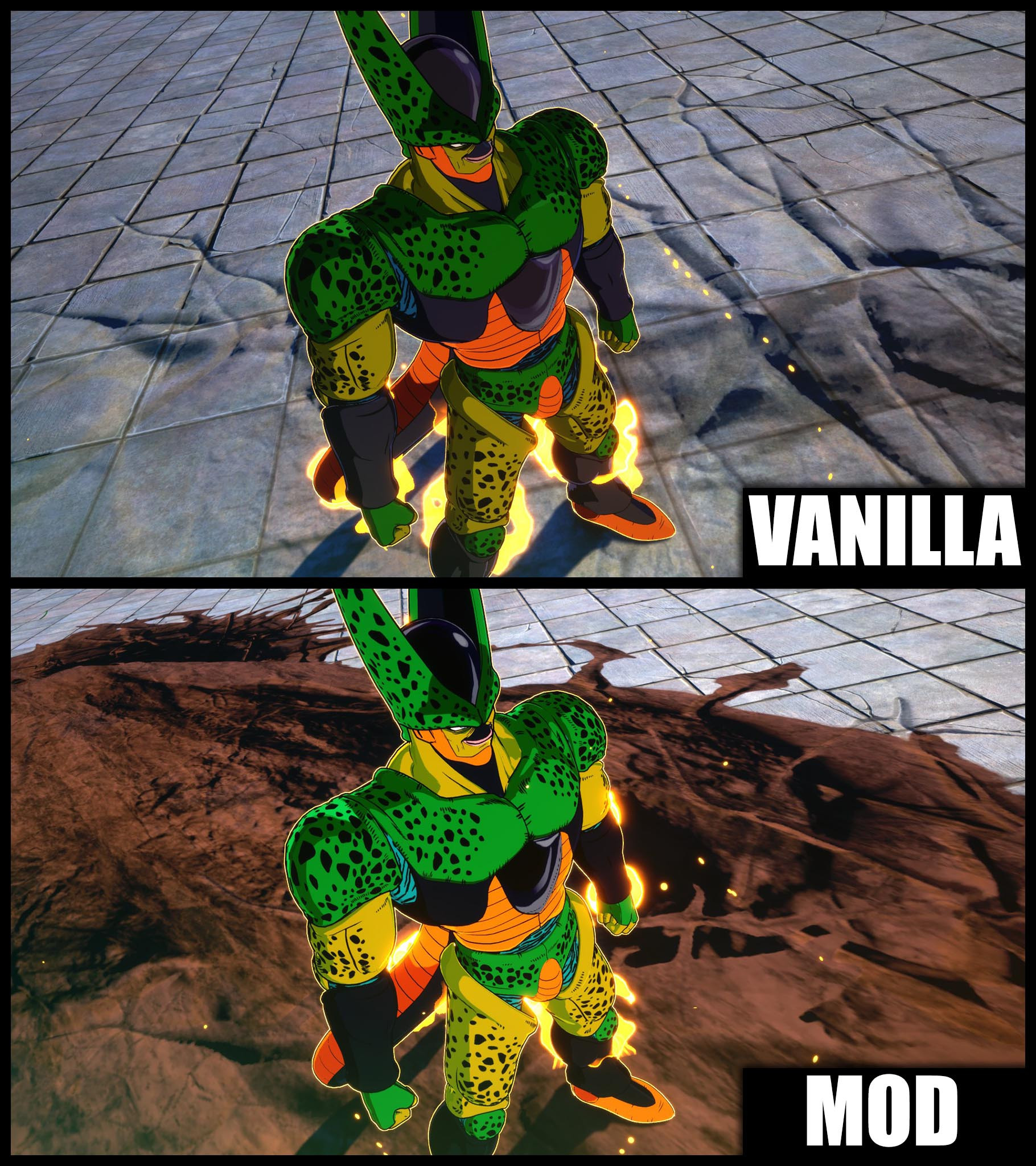 Cell - Color Corrected [Replacer] Mod for Dragon Ball: Sparking! ZERO ...