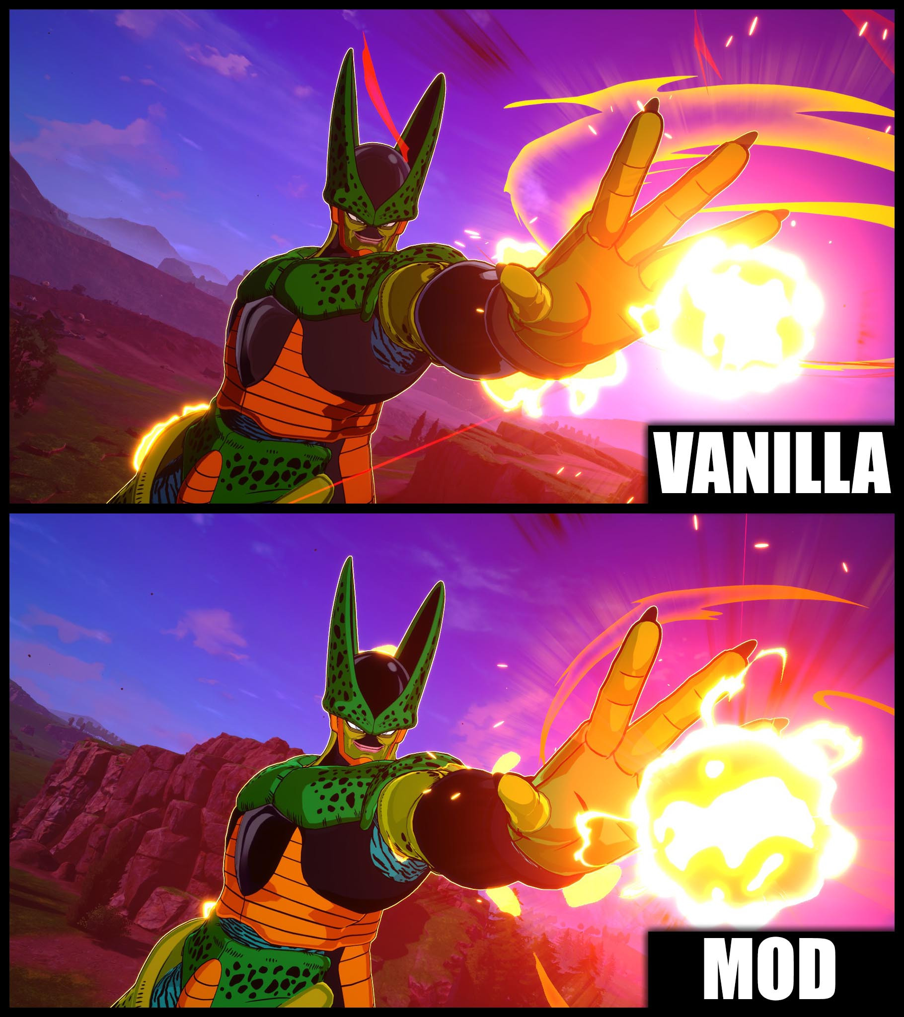 Cell - Color Corrected [Replacer] Mod for Dragon Ball: Sparking! ZERO ...