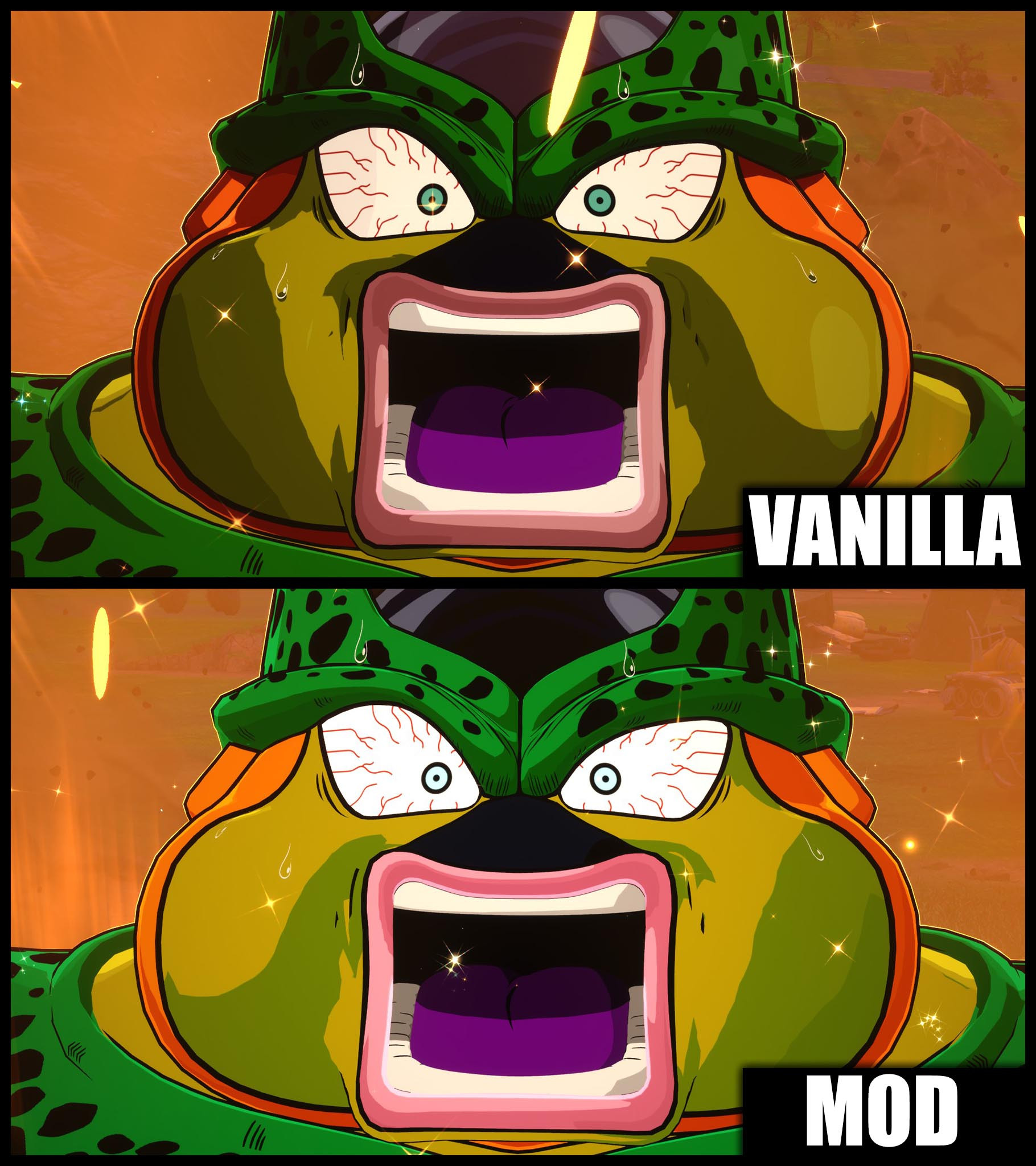 Cell - Color Corrected [Replacer] Mod for Dragon Ball: Sparking! ZERO ...