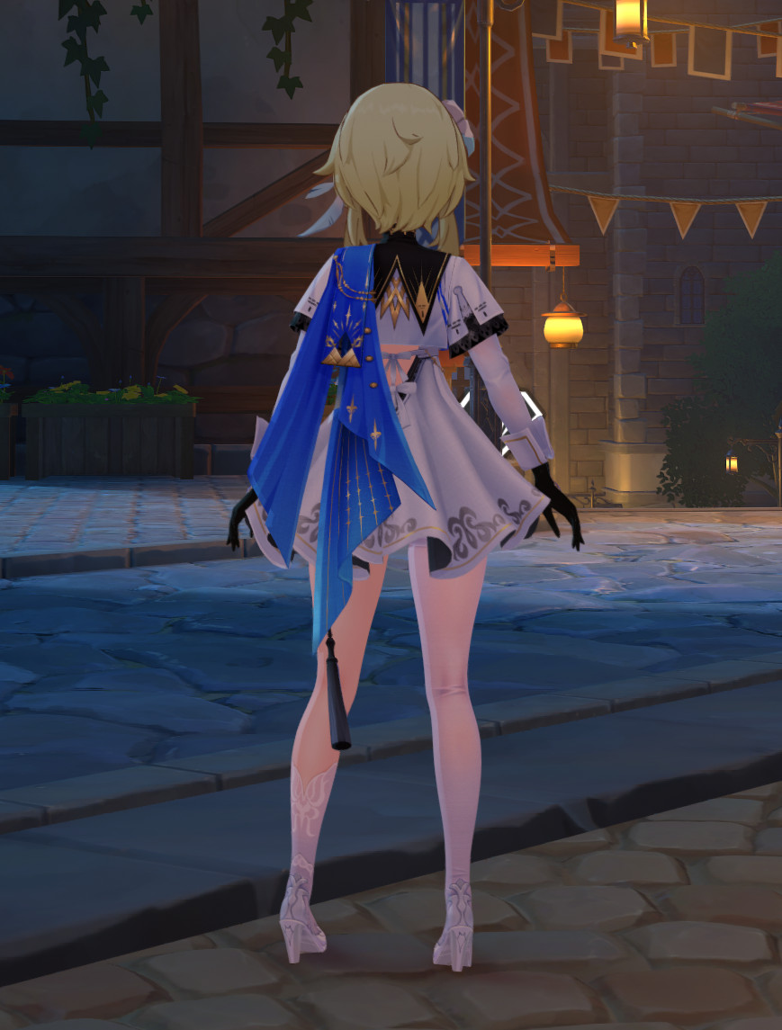 ️Lumine ️ in Phoebe's outfit Mod for Genshin Impact | GI Mods