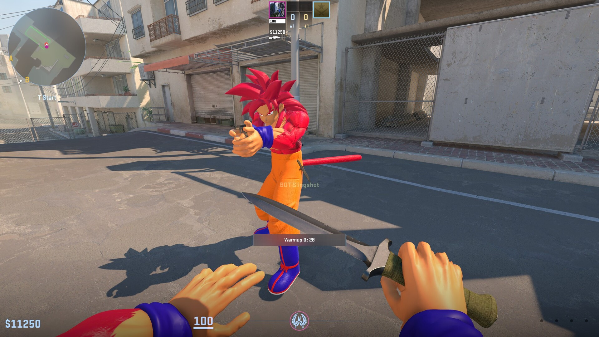 Goku SS4 Daima Mod for Counter-Strike 2 | CS2 Mods