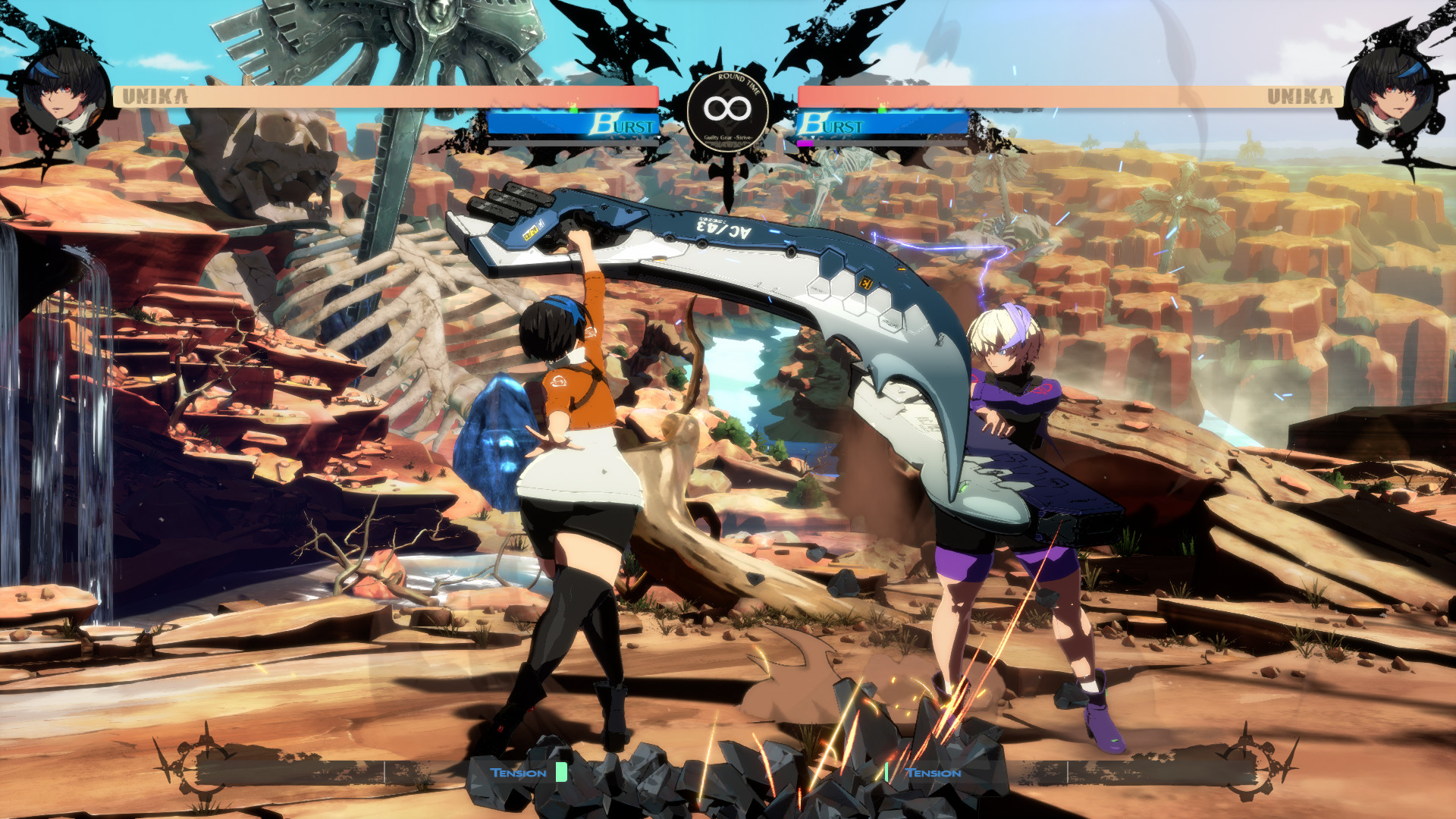 Pear Shaped Unika Mod for GUILTY GEAR -STRIVE- | GGST Mods